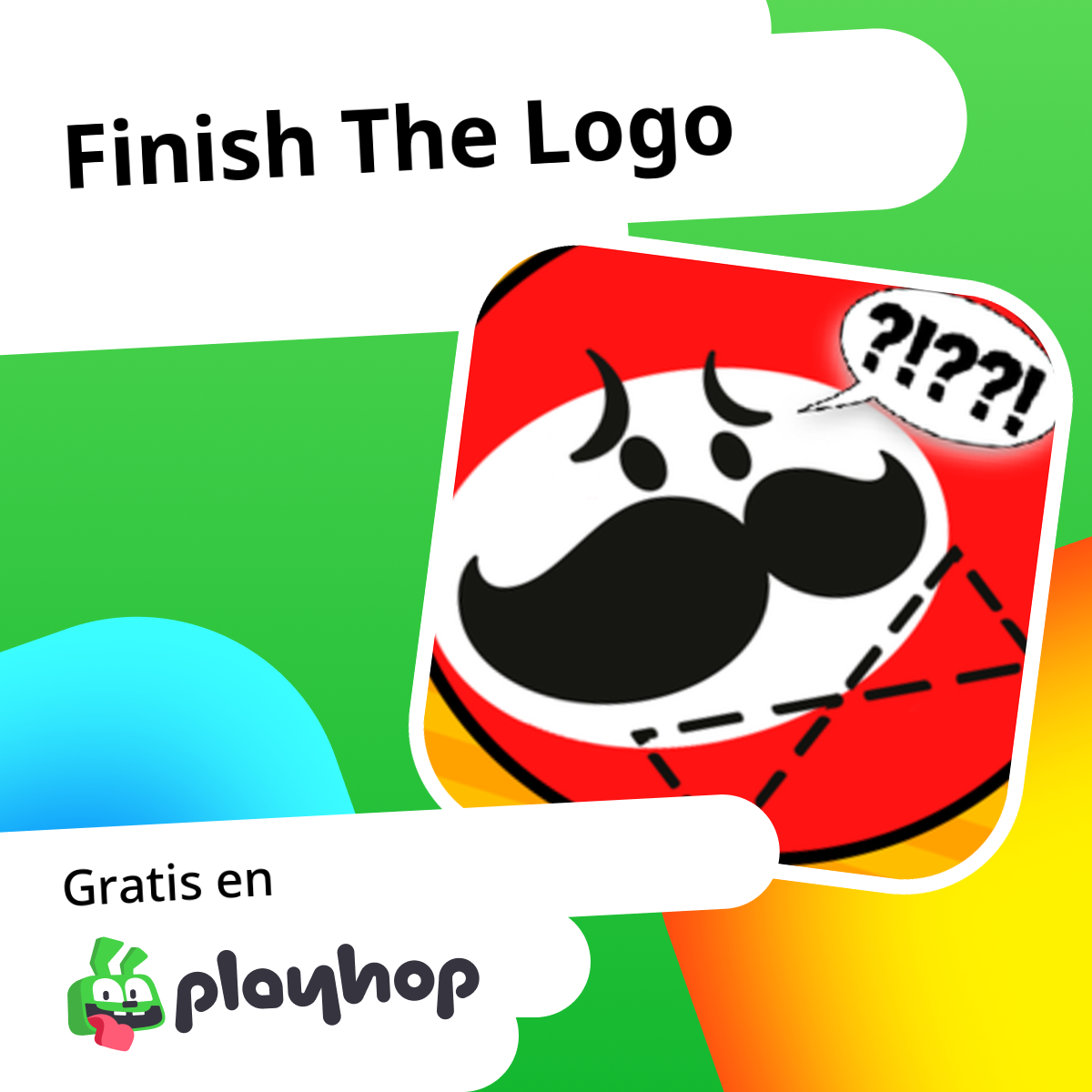 Finish The Logo (por UHGejms): Juega Gratis Online en Playhop