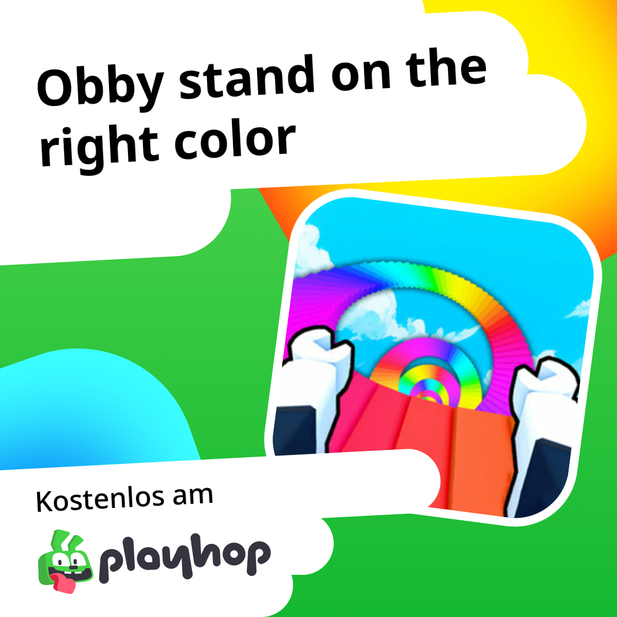 Obby stand on the right color (von MemorySharp): Spiele kostenlos ...