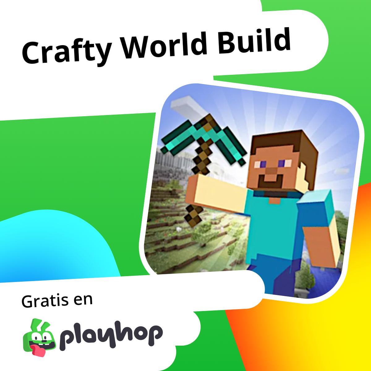 Crafty World Build (por gameVgames): Juega Gratis Online en Playhop