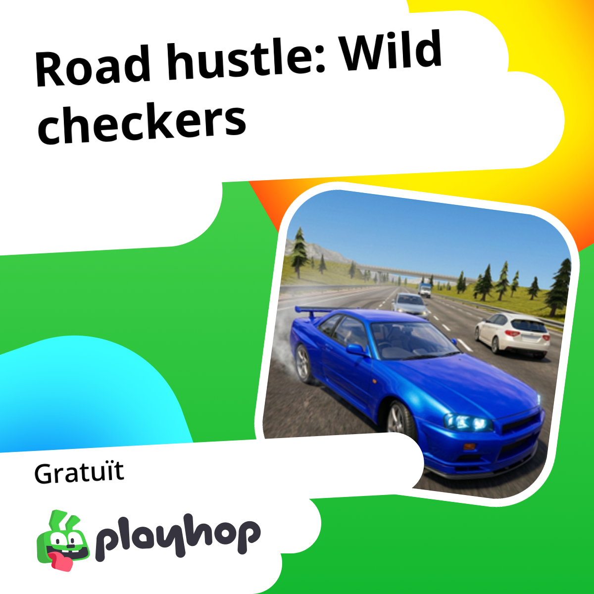 Road hustle: Wild checkers: Juga en línia de franc a Playhop