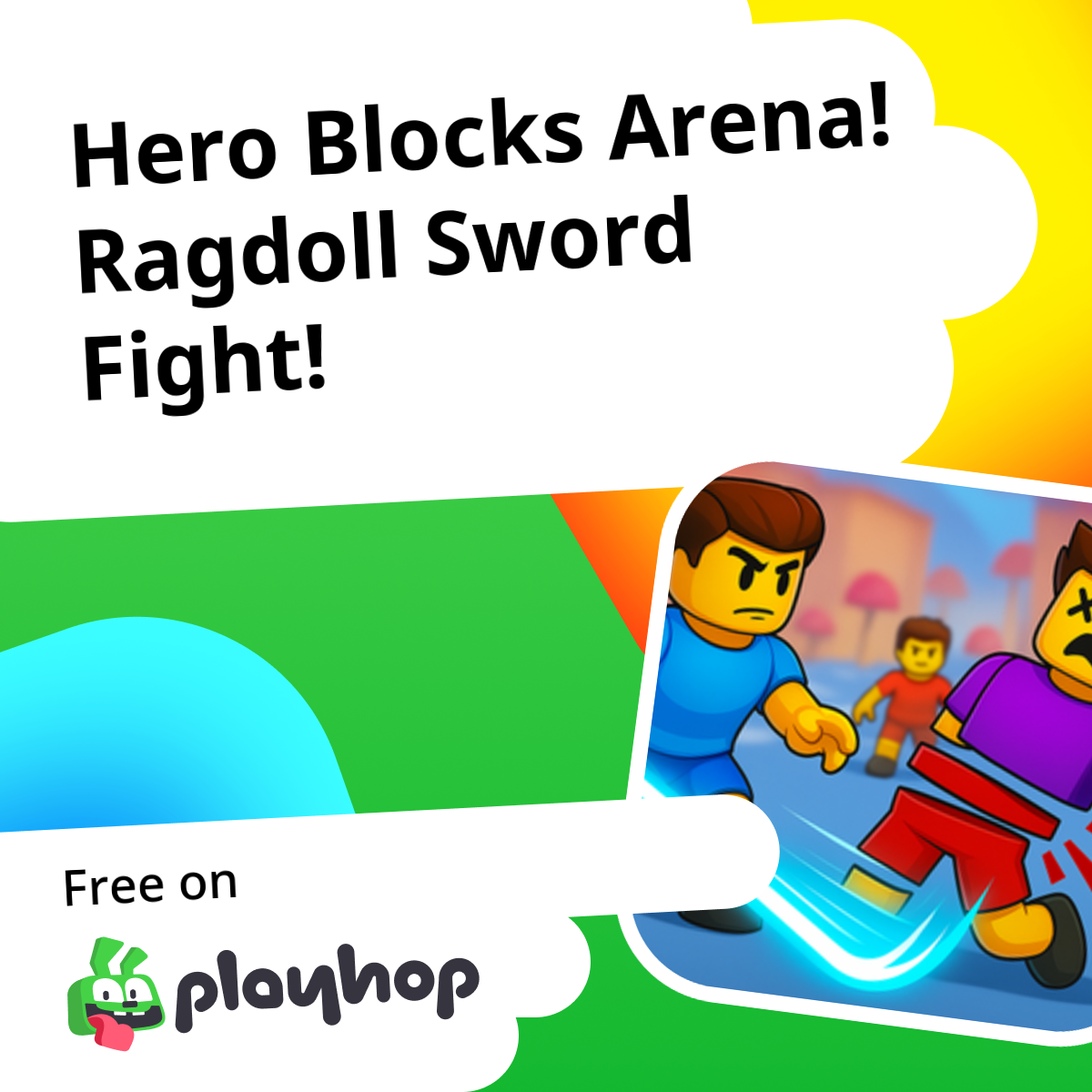 Hero Blocks Arena! Ragdoll Sword Fight! (by Eccentric): Play Online For ...