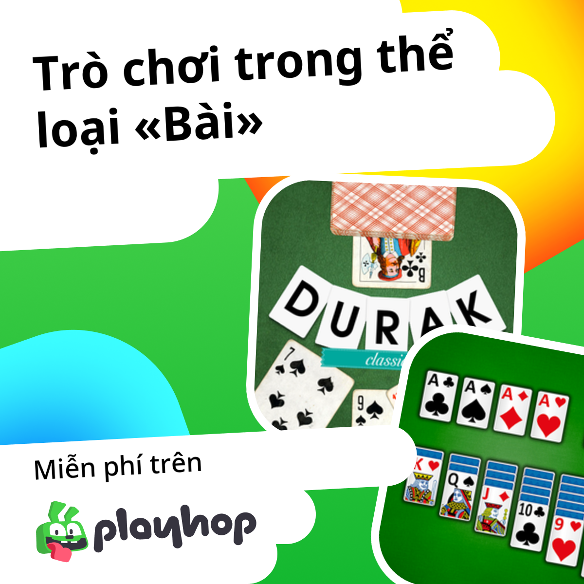 Trò chơi Bài Trực Tuyến: Chơi Miễn Phí Trên Playhop