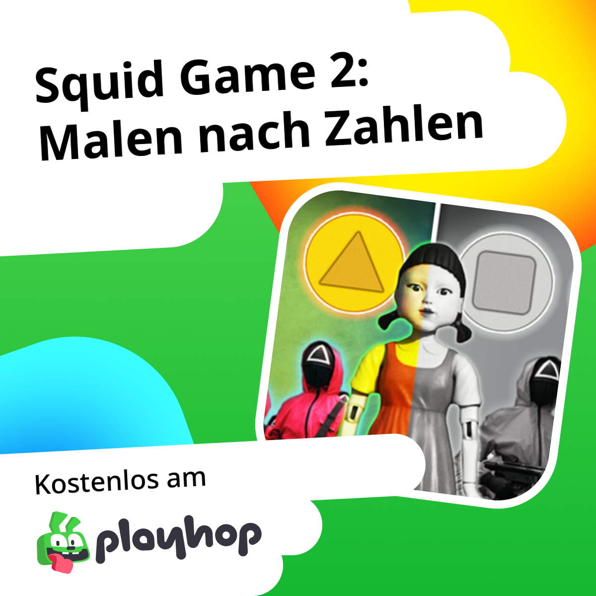 Squid Game 2: Malen nach Zahlen (von MineGame): Spiele kostenlos online ...