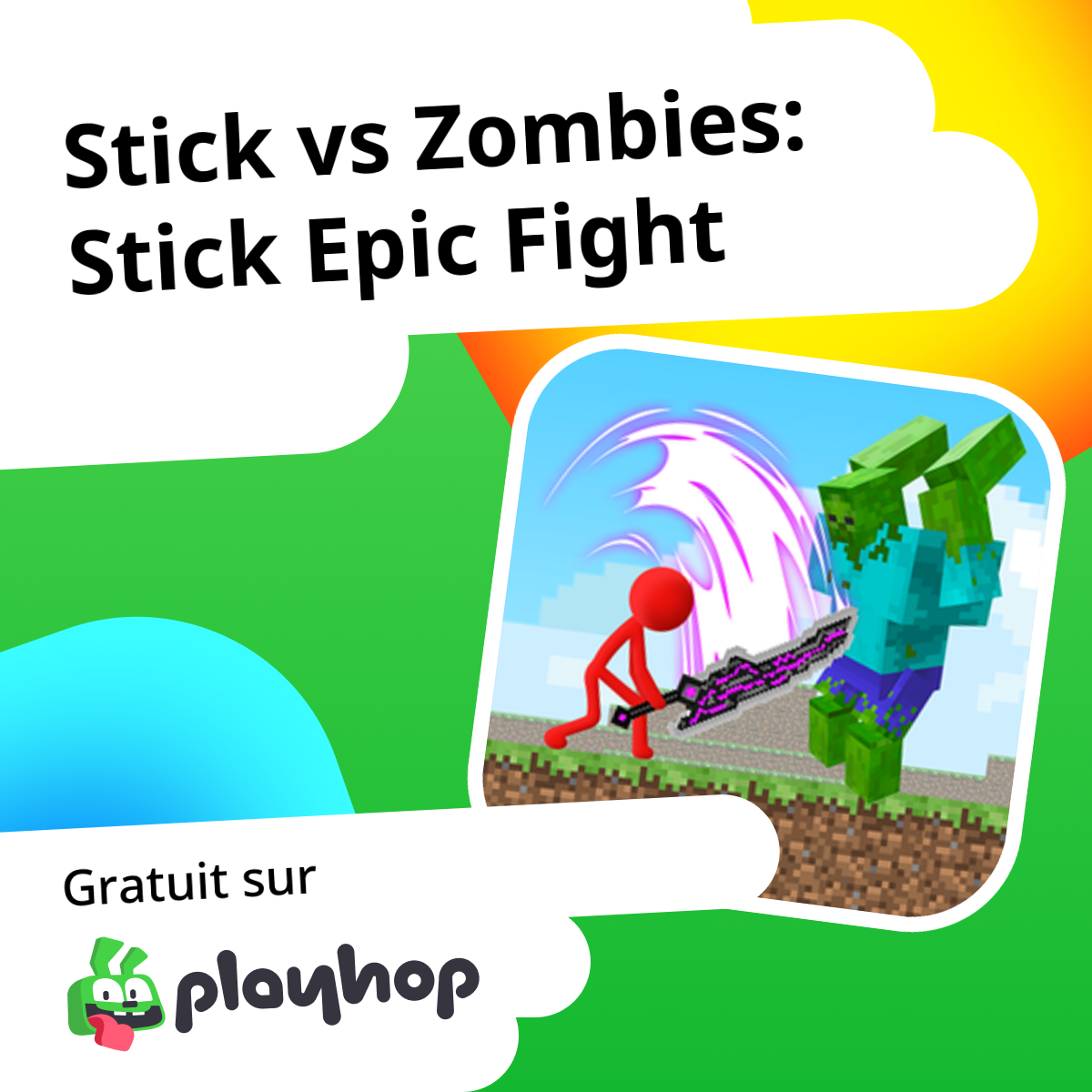 Stick vs Zombies: Stick Epic Fight (par New Generation Games): Jouez En ...