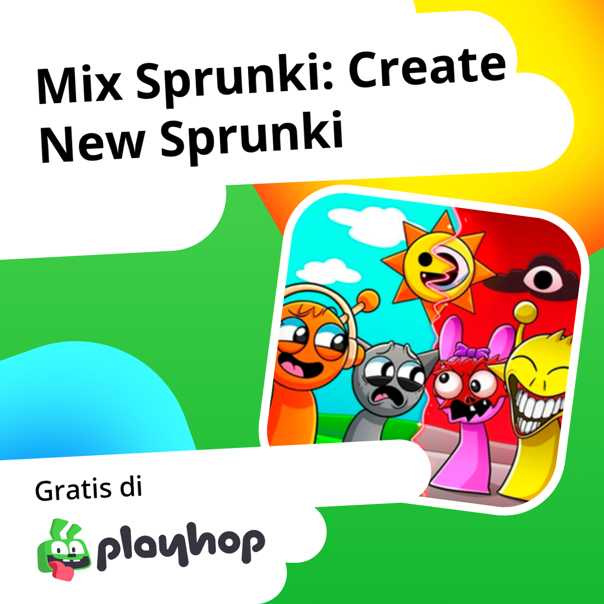 Mix Sprunki: Create New Sprunki (oleh Roblo X Game): Mainkan Online ...