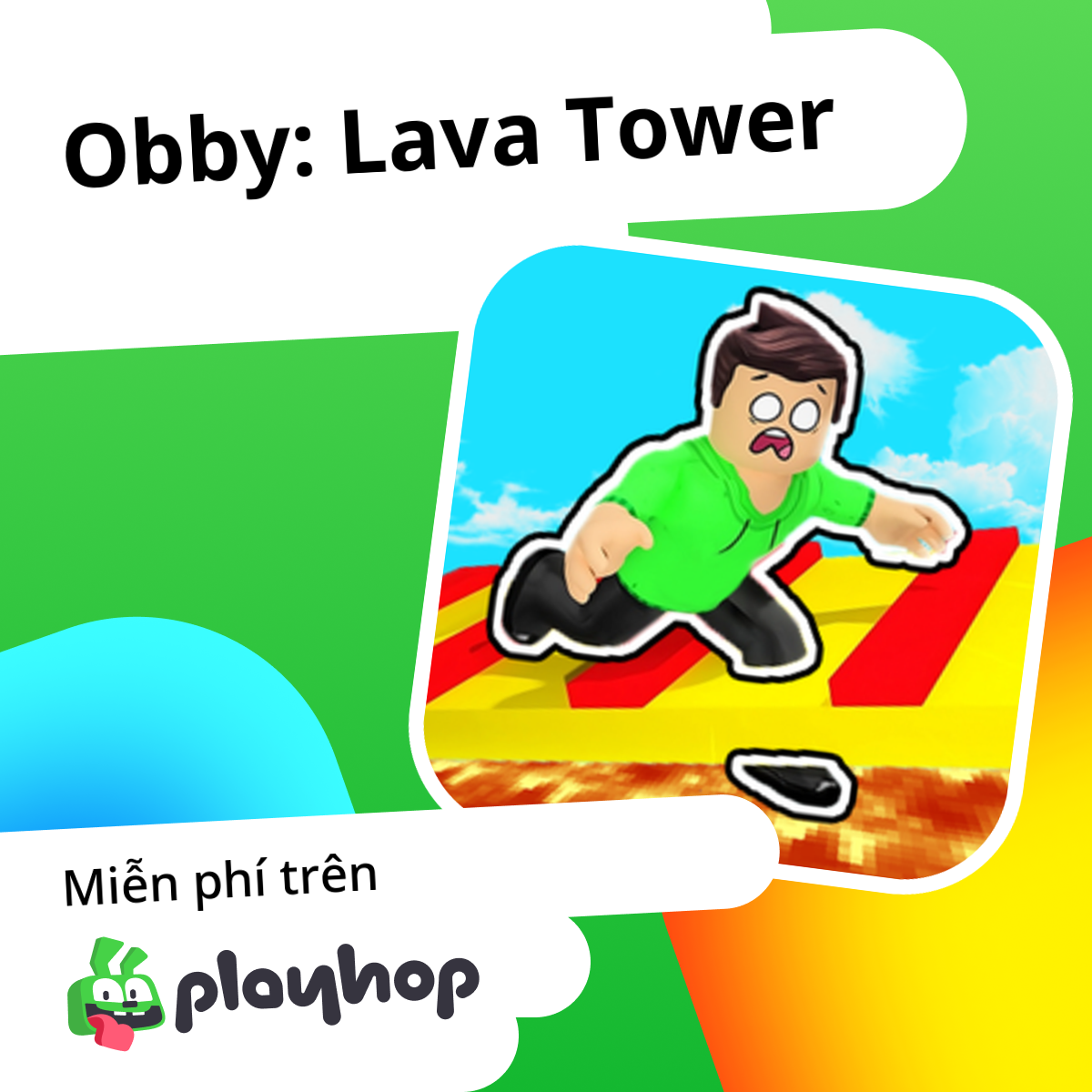 Obby: Lava Tower (bởi TuskTeam): Chơi Trực Tuyến Miễn Phí Trên Playhop