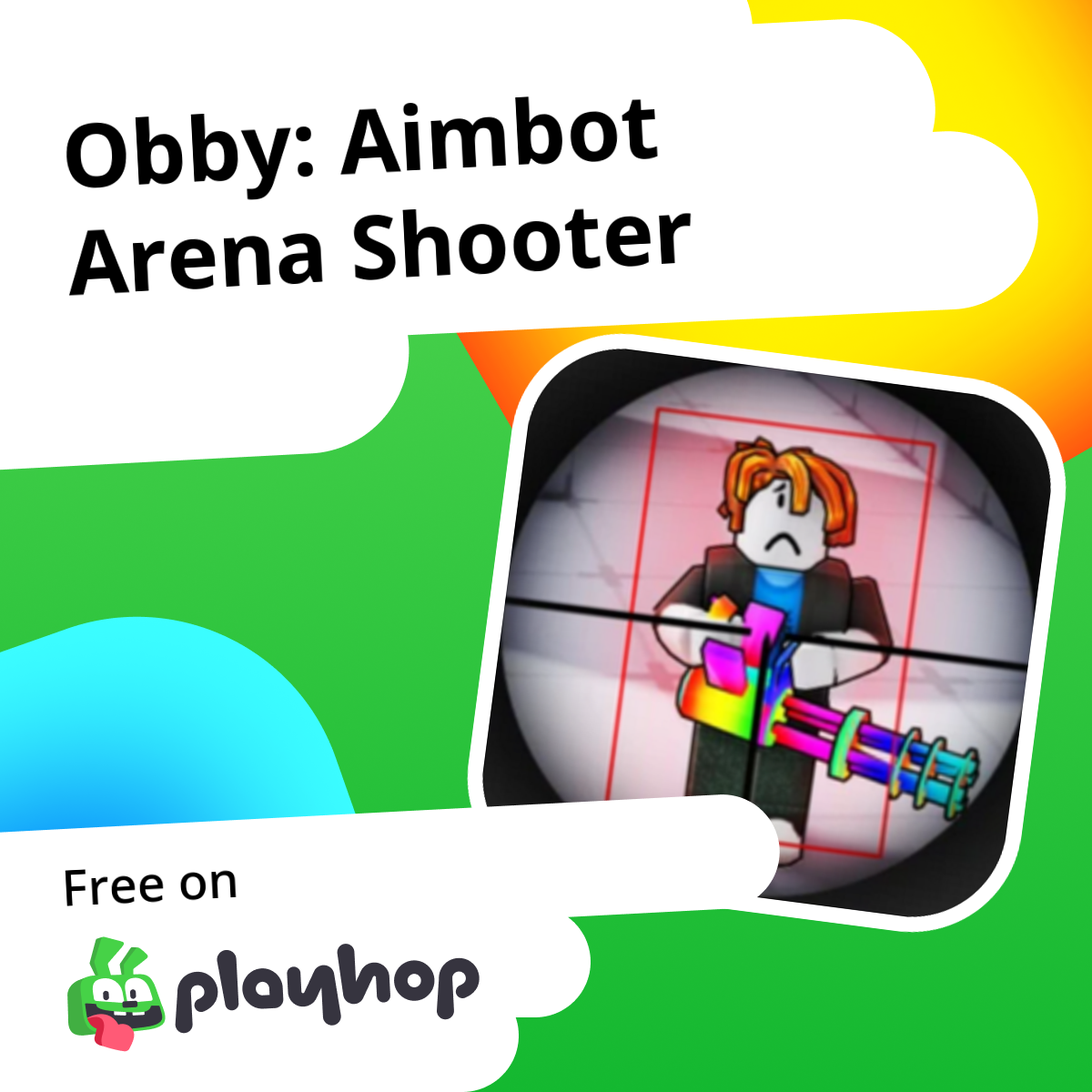 Obby: Aimbot Arena Shooter (by Obby Games): Play Online For Free On Playhop