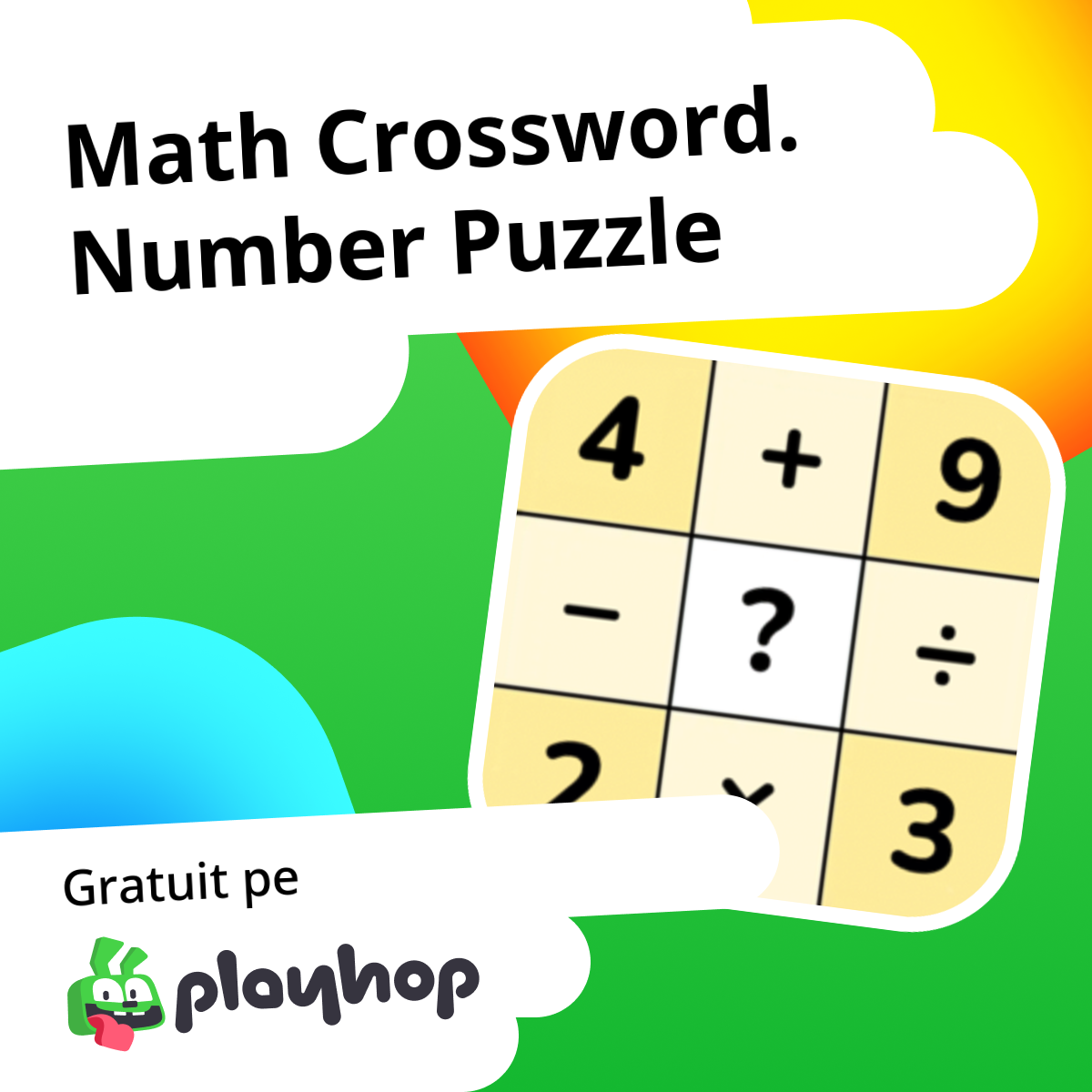 Math Crossword. Number Puzzle (de digitalcaramel2): Joacă Online ...