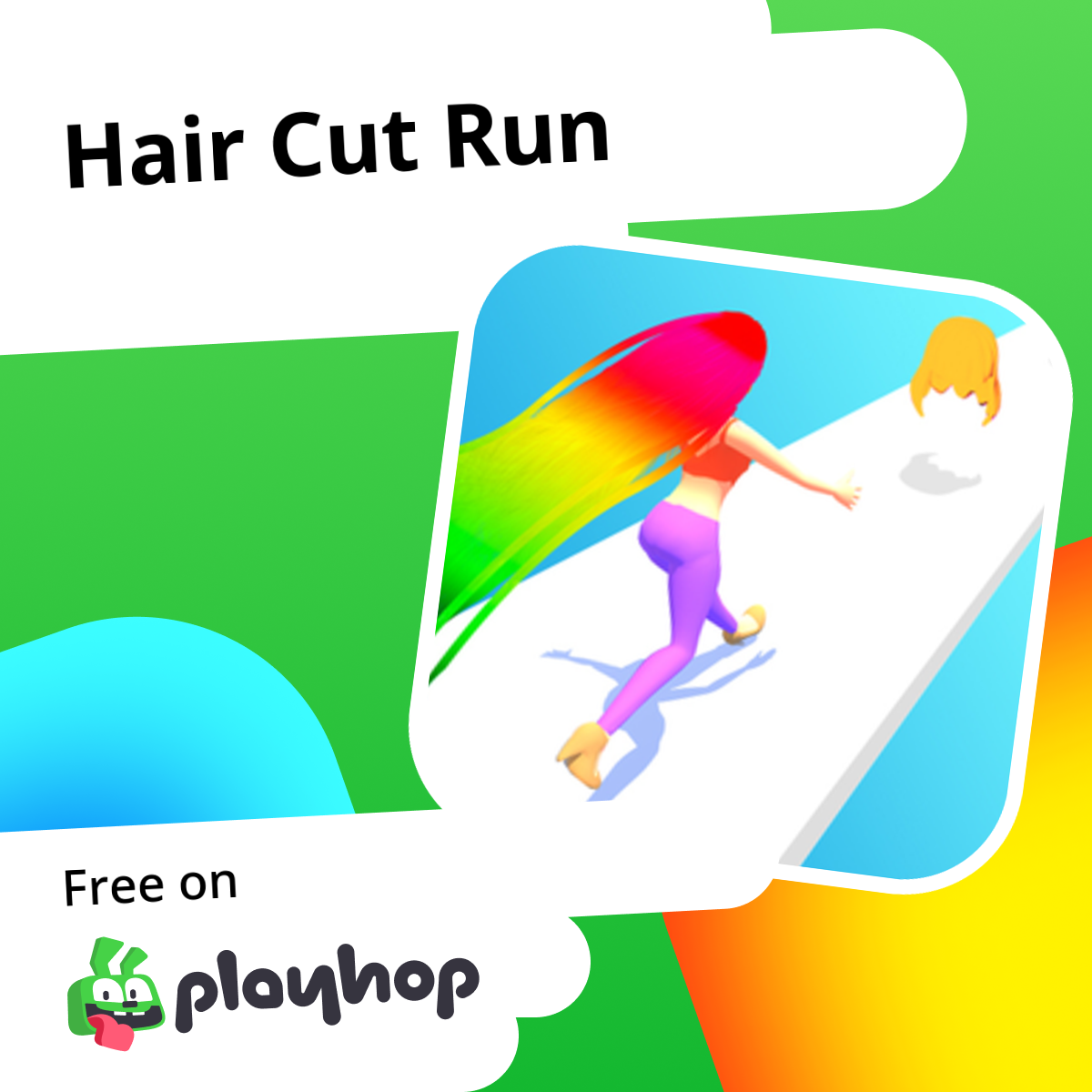 Hair Cut Run: Play Online For Free On Playhop