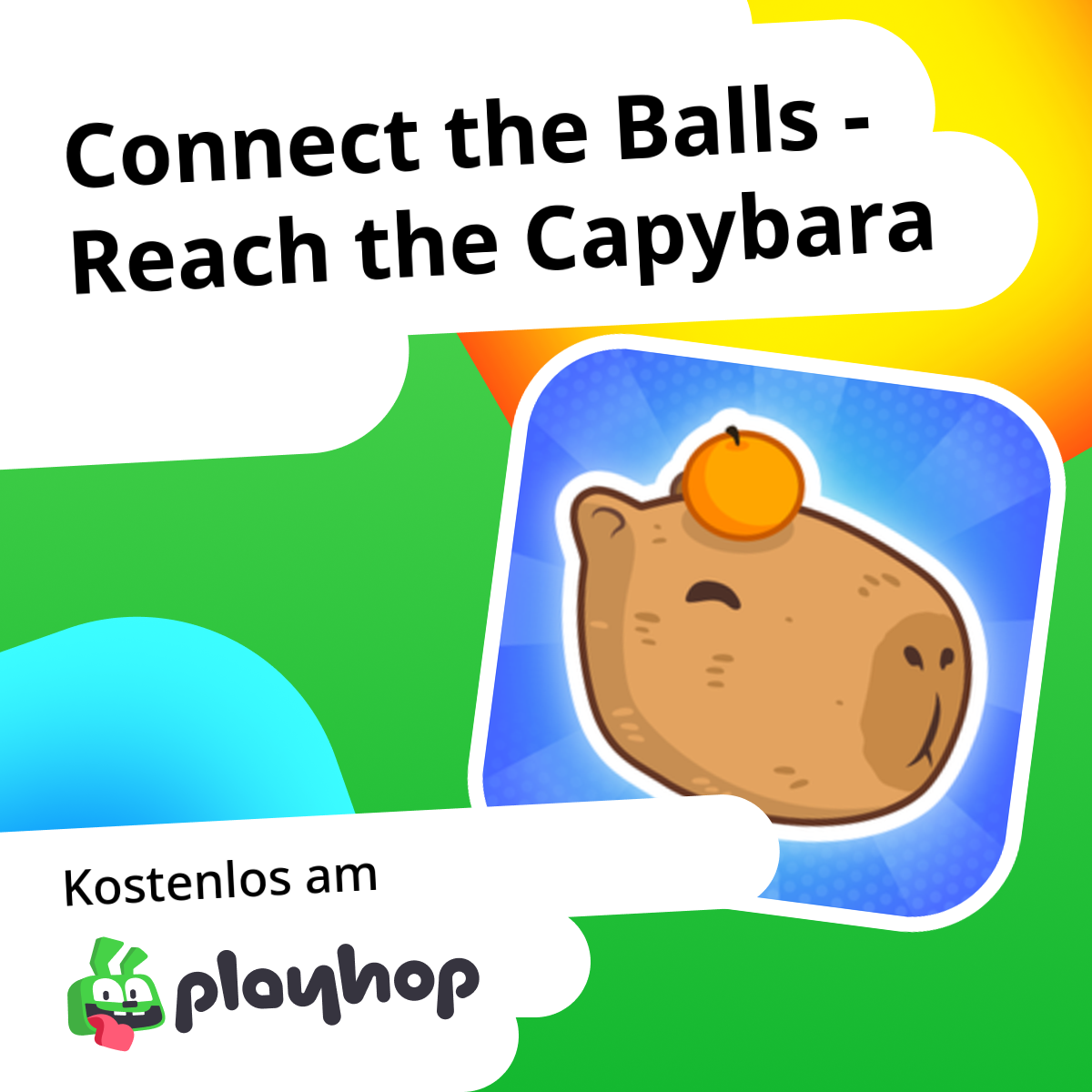 Connect the Balls - Reach the Capybara: Kostenlos online spielen auf ...