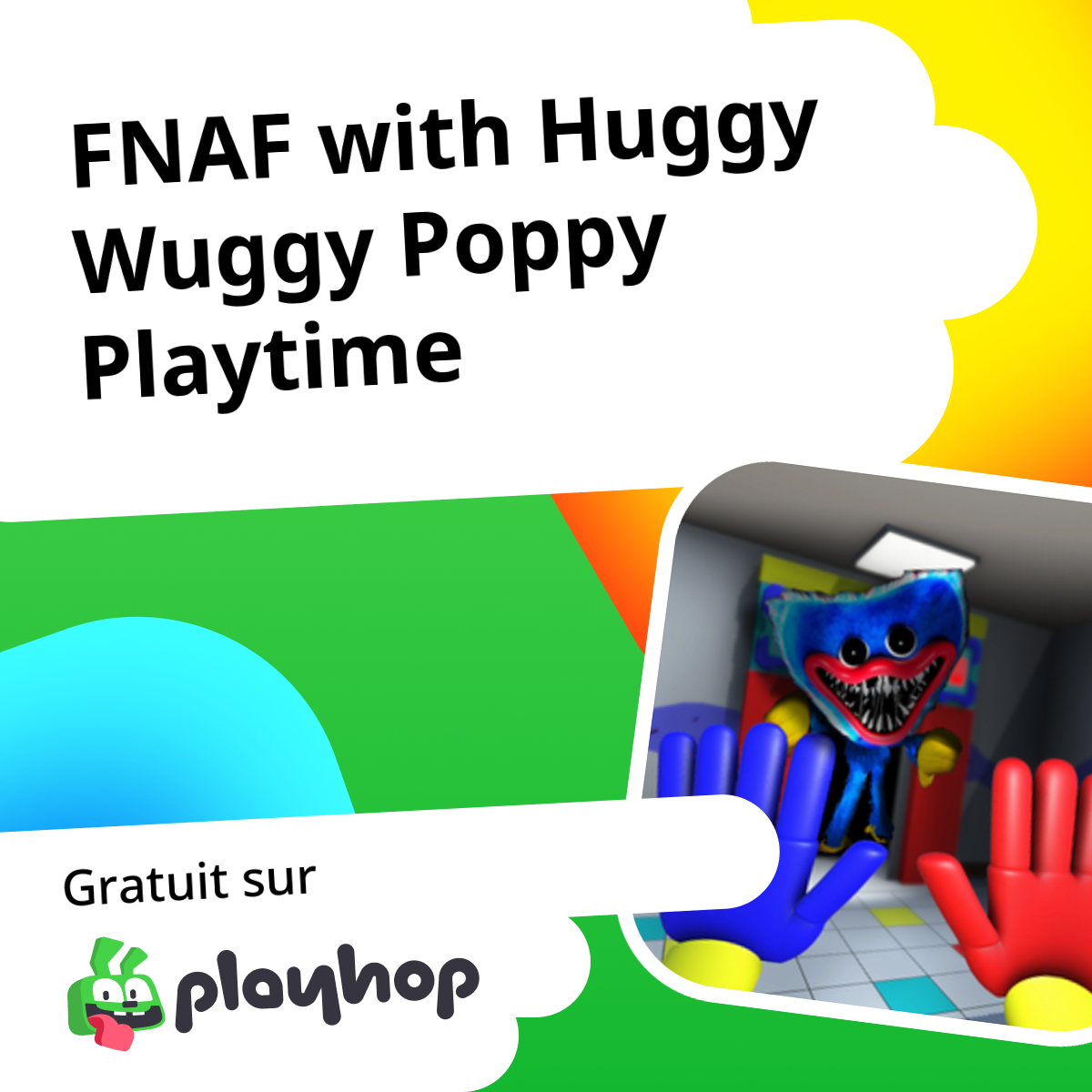 FNAF with Huggy Wuggy Poppy Playtime: Jouez en ligne gratuitement sur ...