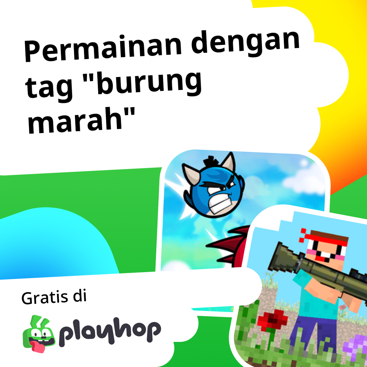 Burung marah game Online: Main Gratis di Playhop