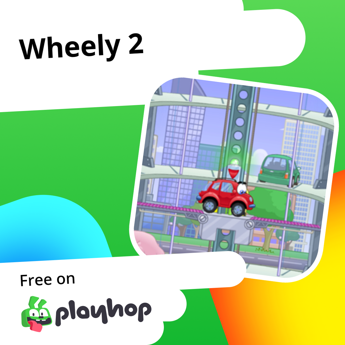 Wheely 2 (بواسطة Inspire Games): العب على الإنترنت مجانًا على Playhop