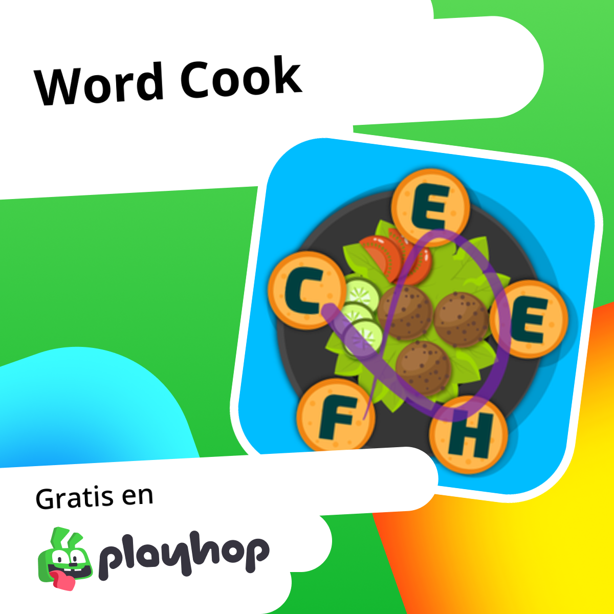 Word Cook (per Mobiloids): Juega Gratis Online en Playhop