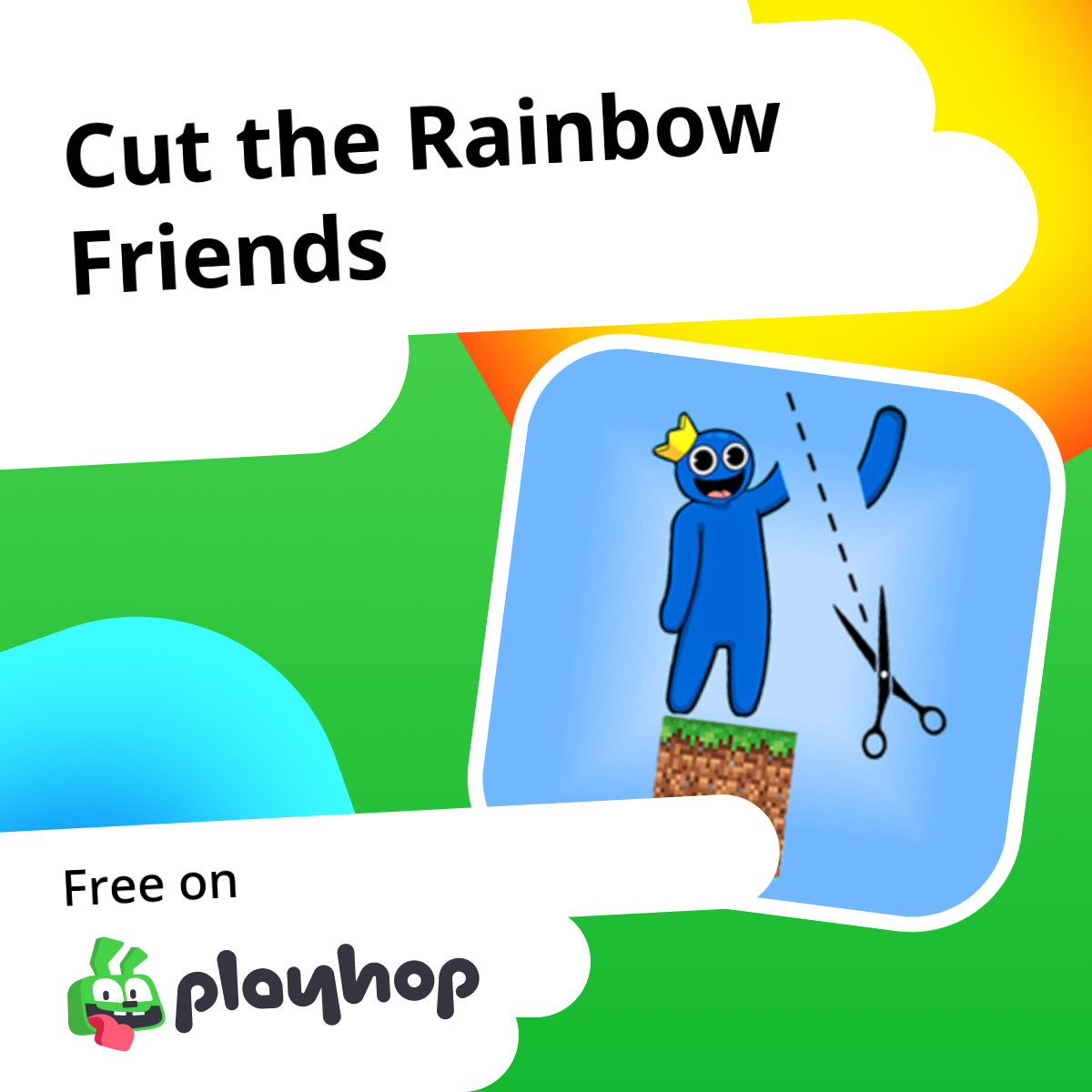 Cut the Rainbow Friends (by Aomine Games): Play Online For Free On Playhop