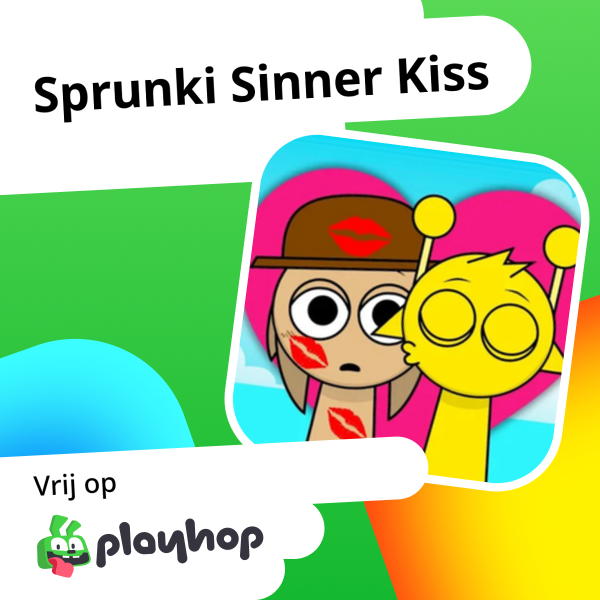 Sprunki Sinner Kiss (van IceCreamStudio): speel gratis online op Playhop