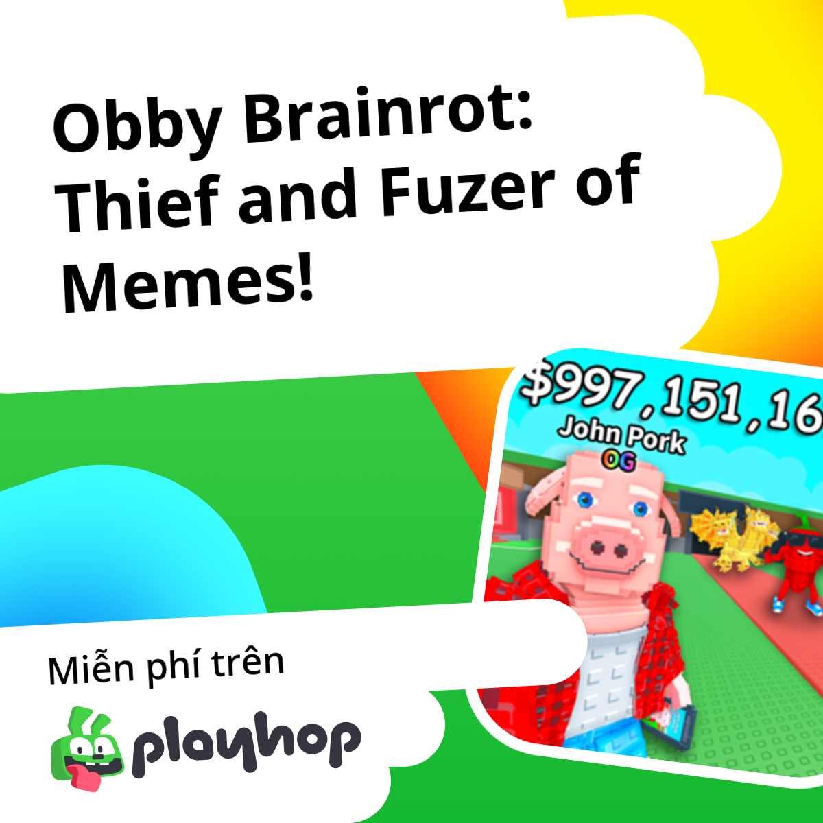 Obby Brainrot: Thief and Fuzer of Memes!: Chơi trực tuyến miễn phí trên ...