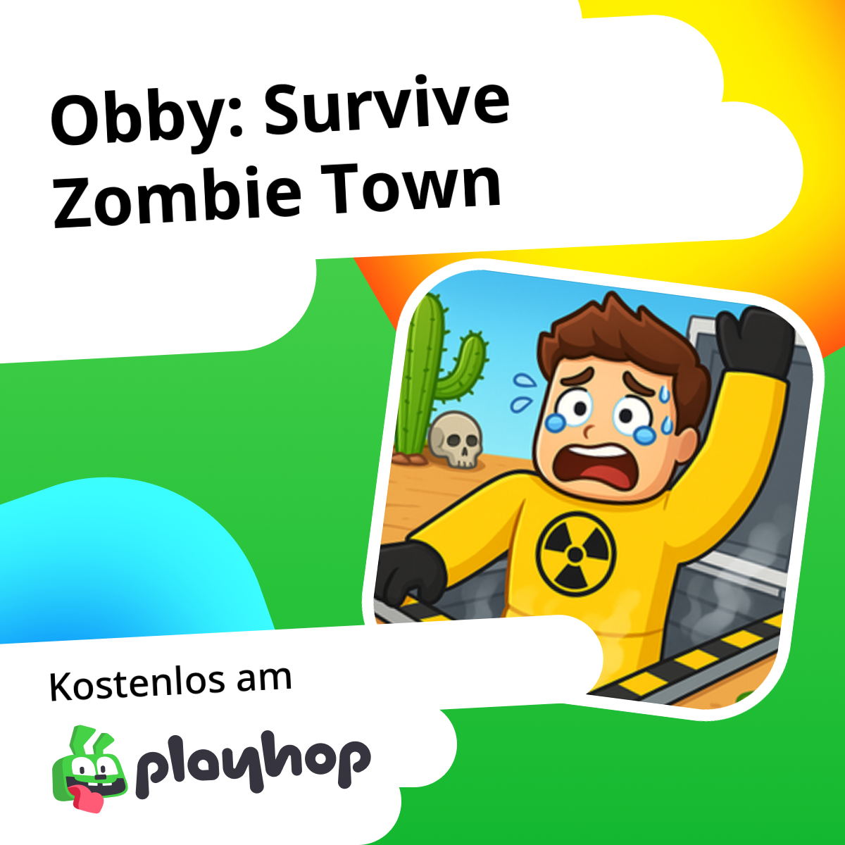 Obby: Survive Zombie Town (von Six Stones): Spiele kostenlos online auf ...