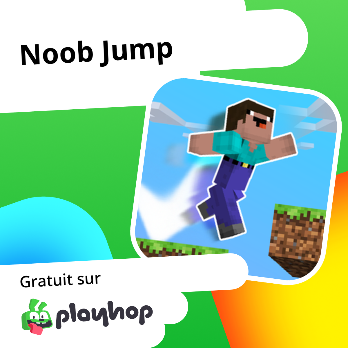 Noob Jump: Jouez en ligne gratuitement sur Playhop