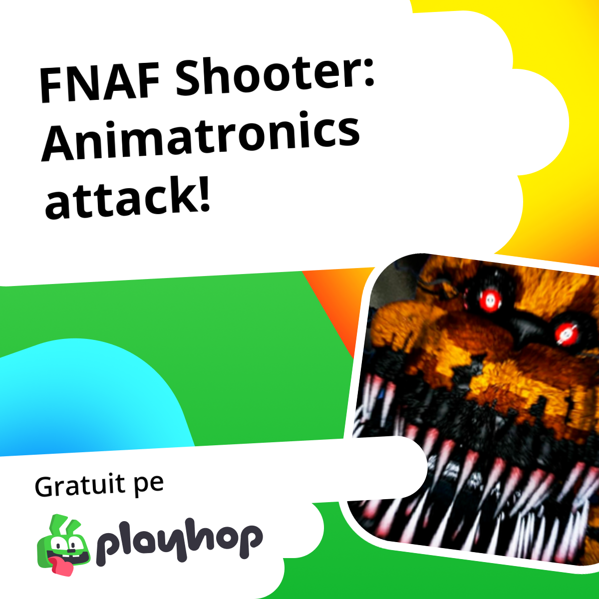 FNAF Shooter: Animatronics attack!: Joacă Online Gratuit pe Playhop