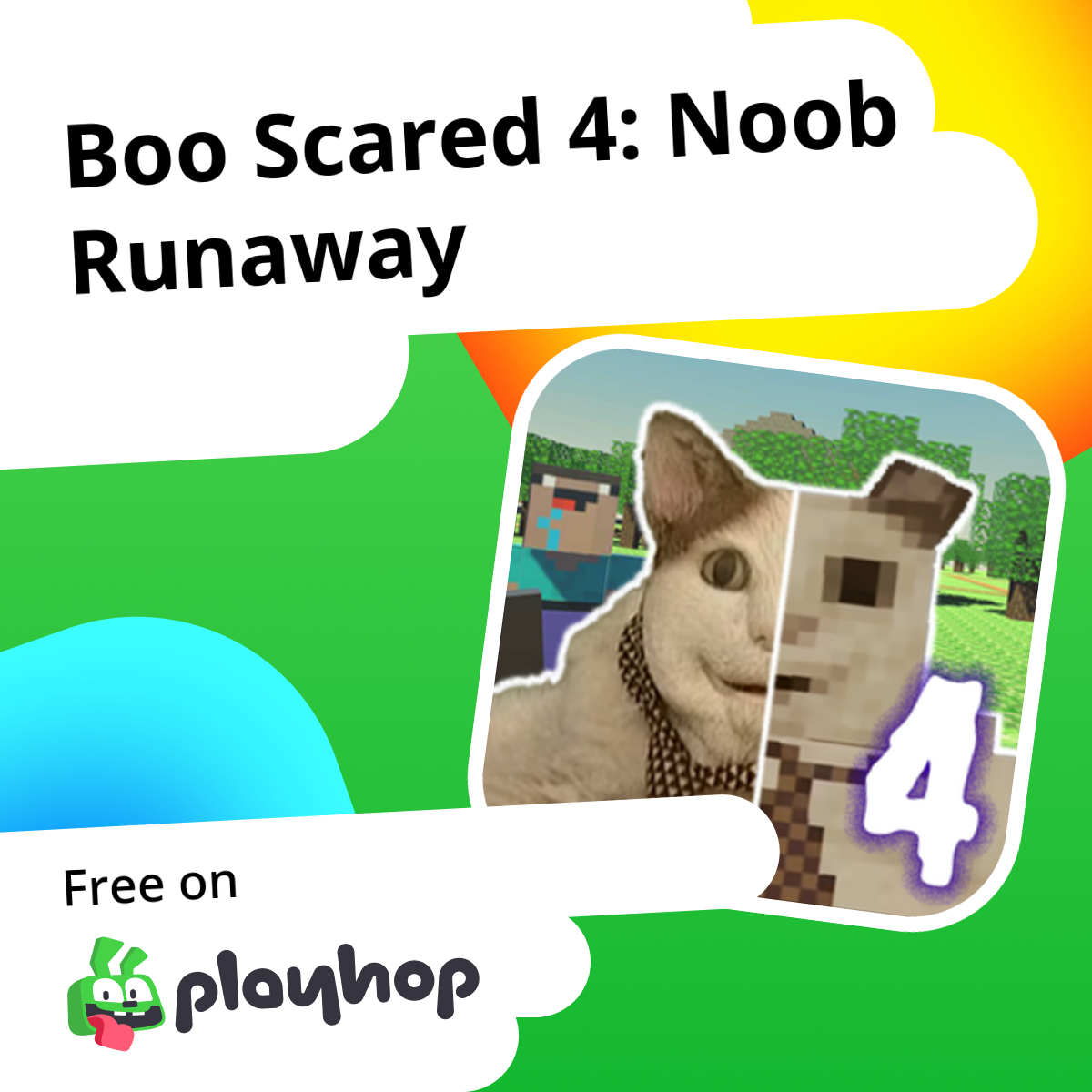 Boo Scared 4: Noob Runaway (بواسطة Superec Games): العب على الإنترنت ...