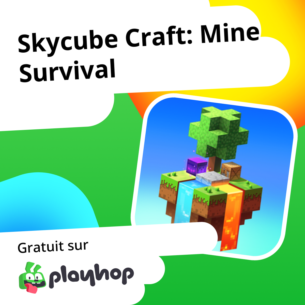 Skycube Craft: Mine Survival (par New Generation Games): Jouez En Ligne Gratuitement Sur Playhop