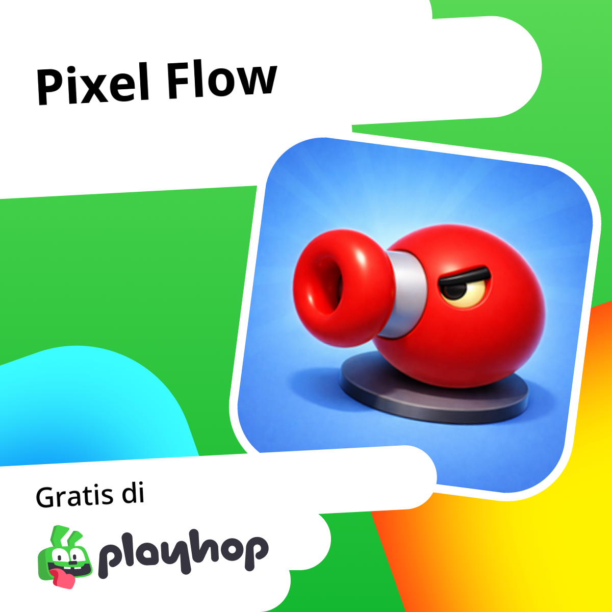 Pixel Flow (oleh BOLD CAT): Mainkan Gratis Secara Online di Playhop