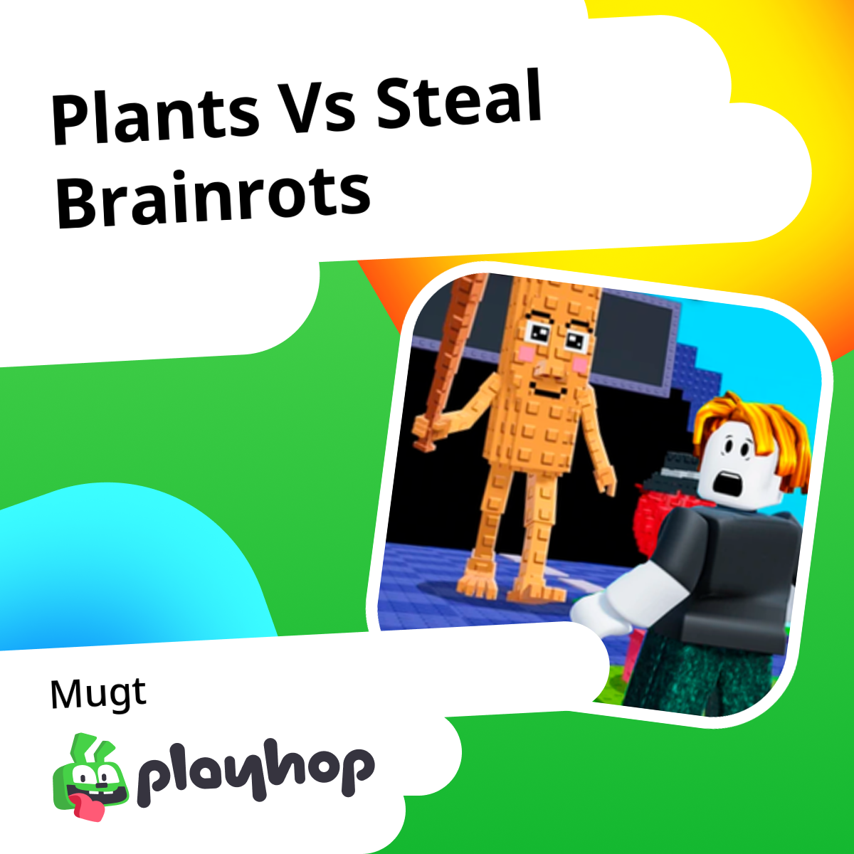 Plants Vs Steal Brainrots: Playhop onlaň mugt oýnaň