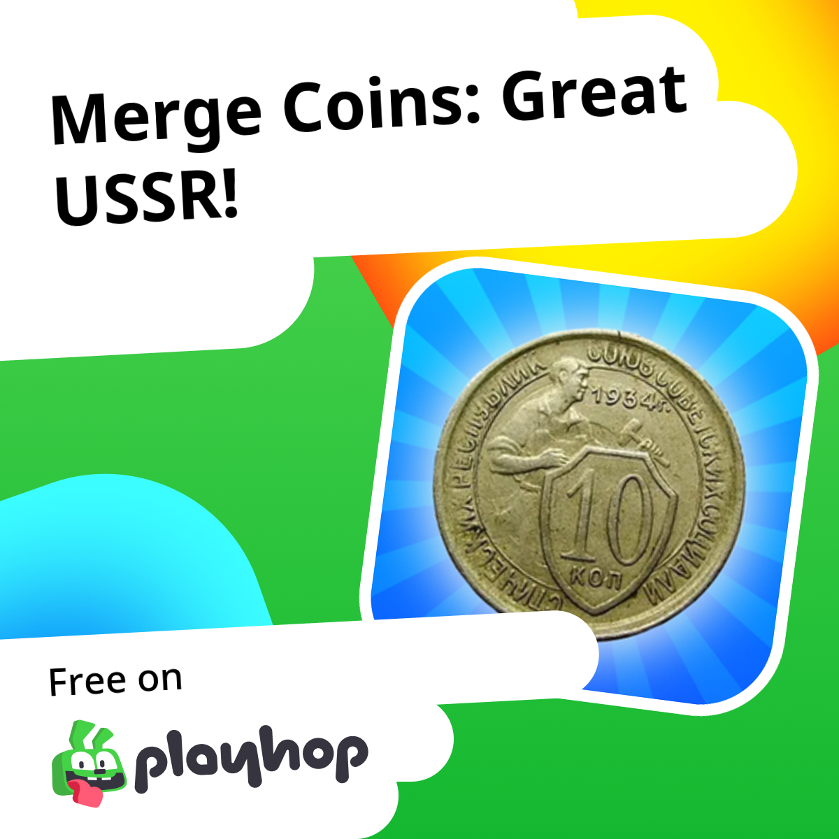 Merge Coins: Great USSR!: Play Online For Free On Playhop
