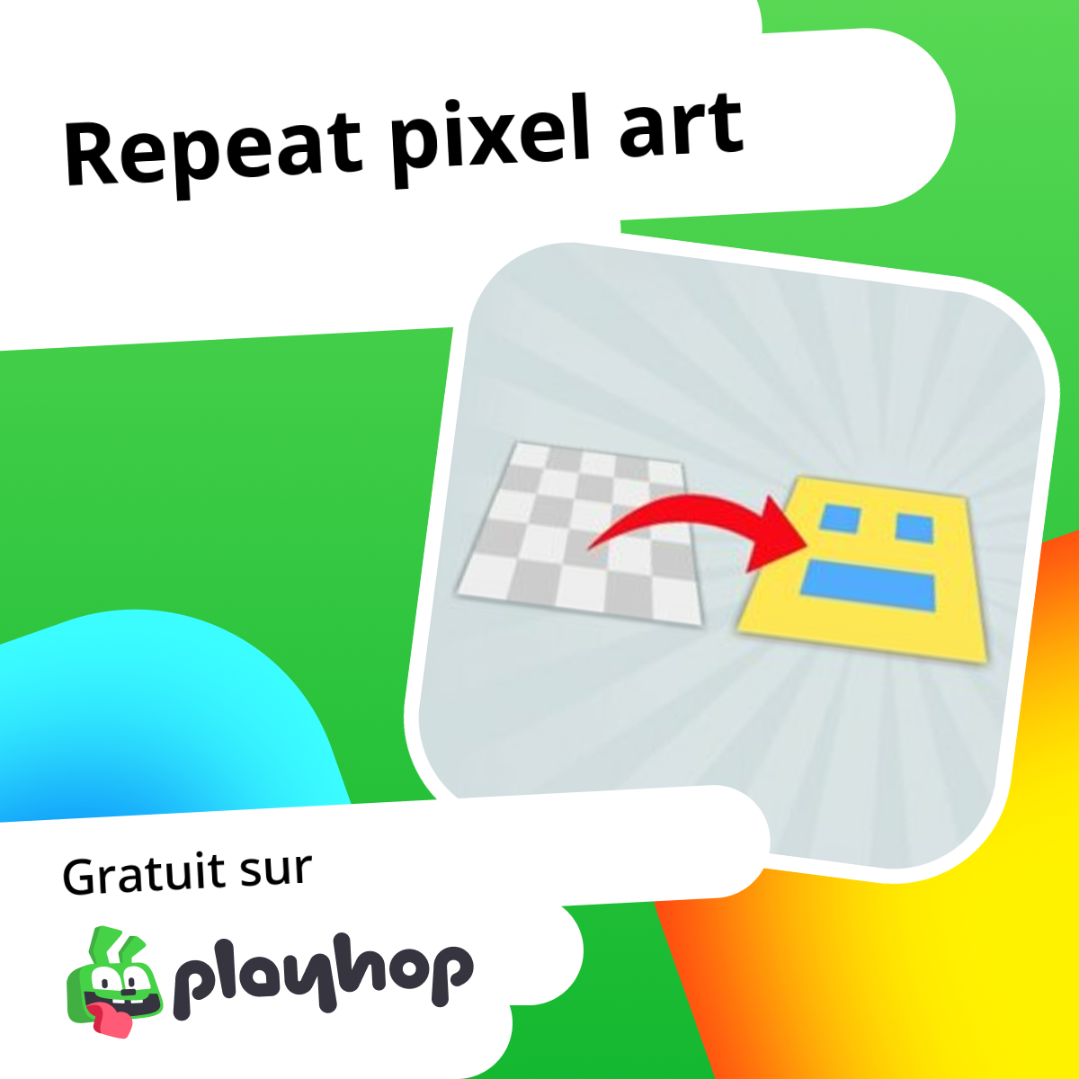 Repeat pixel art (par JellyLab): Jouez En Ligne Gratuitement Sur Playhop