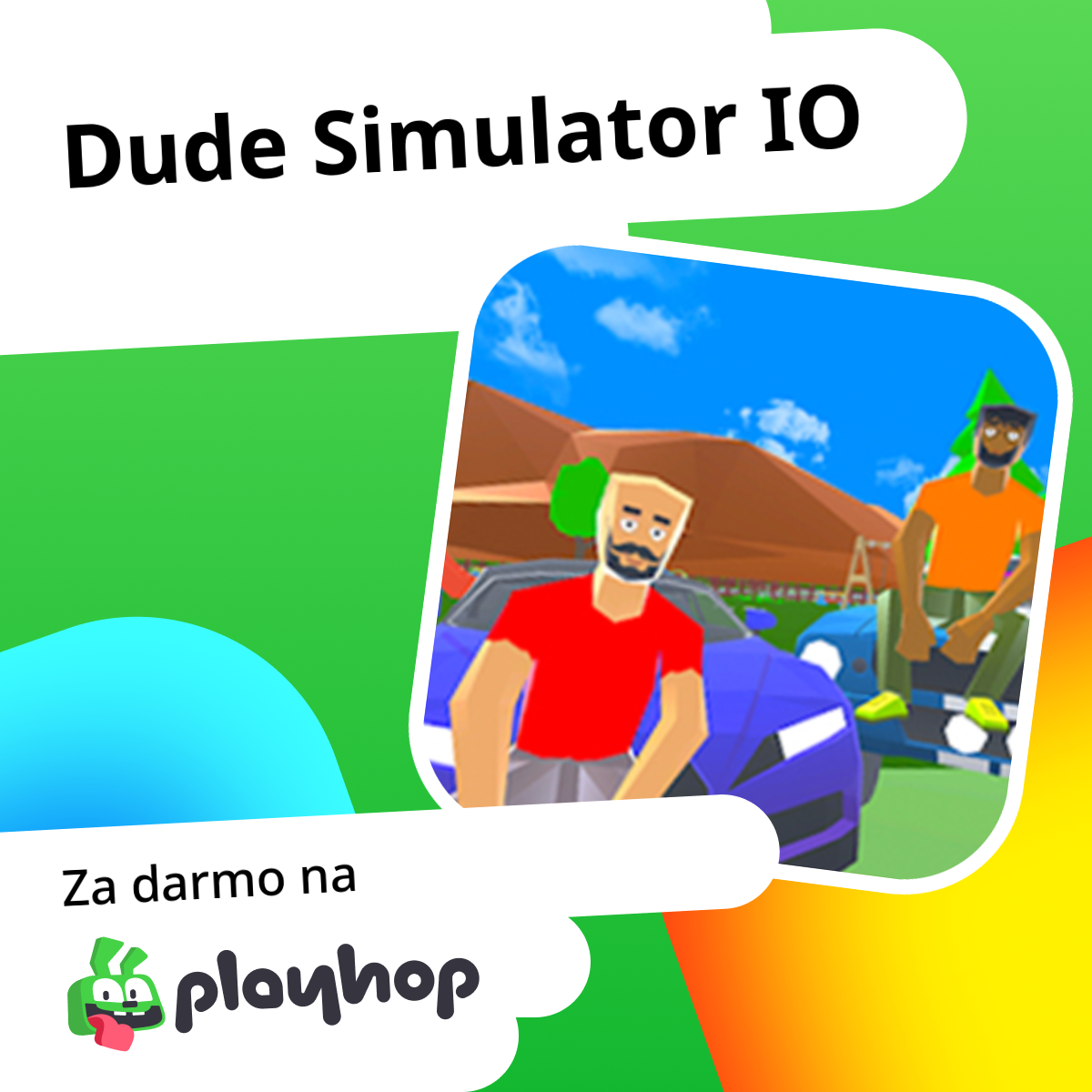 Dude Simulator IO: Graj Za Darmo Online w Playhop