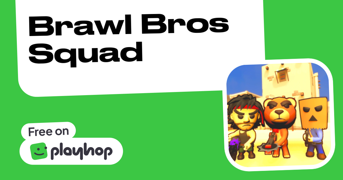 Brawl Bros Squad (per Treasure Hunters): Juega Gratis Online en Playhop