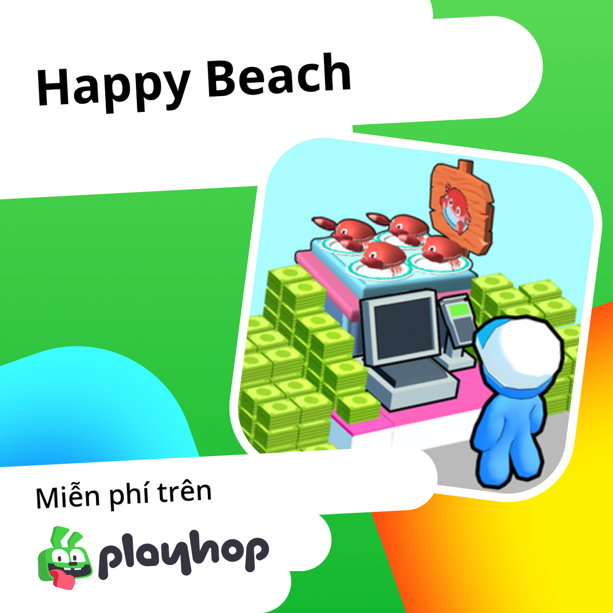 Happy Beach: Chơi trực tuyến miễn phí trên Playhop
