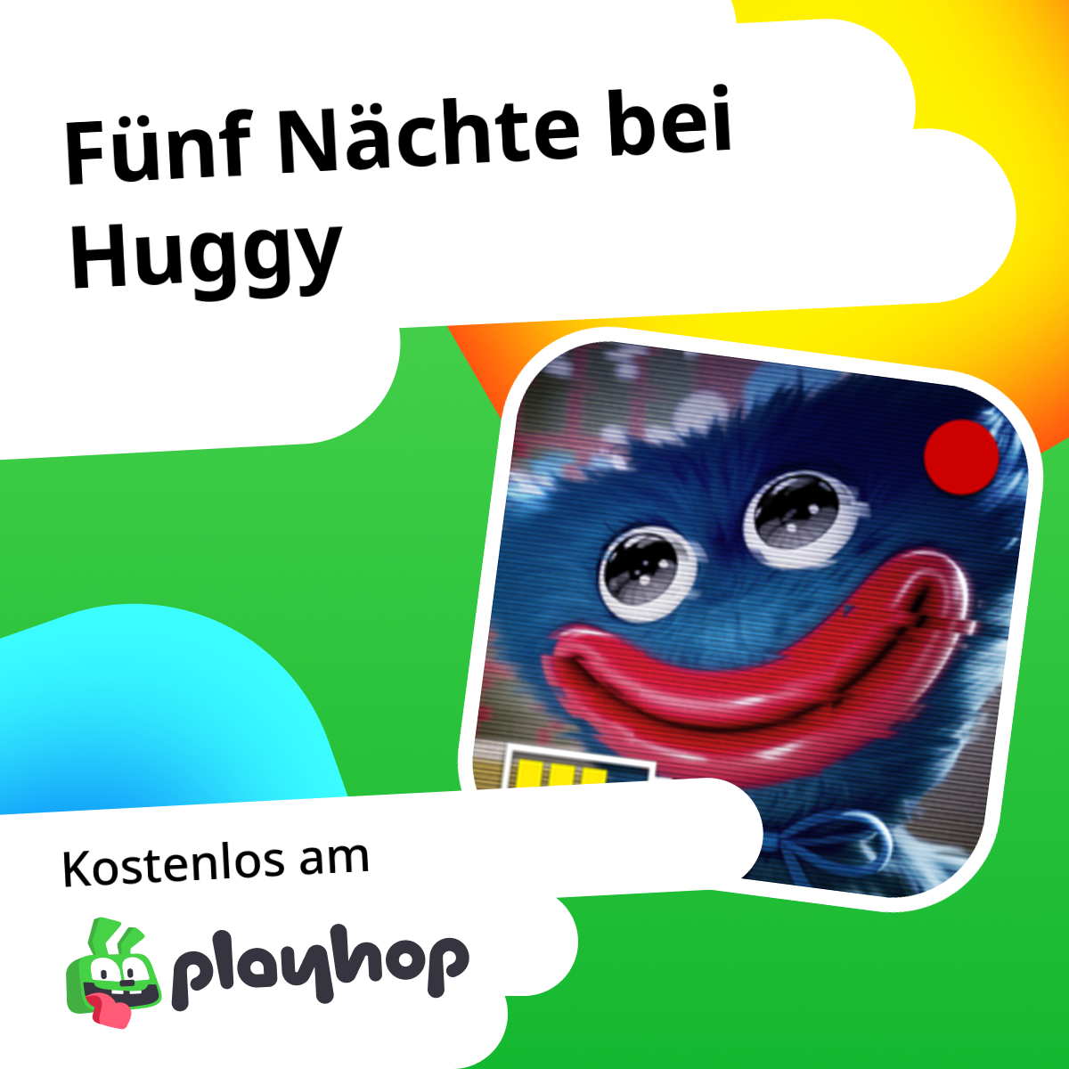Fünf Nächte bei Huggy: Kostenlos online spielen auf Playhop