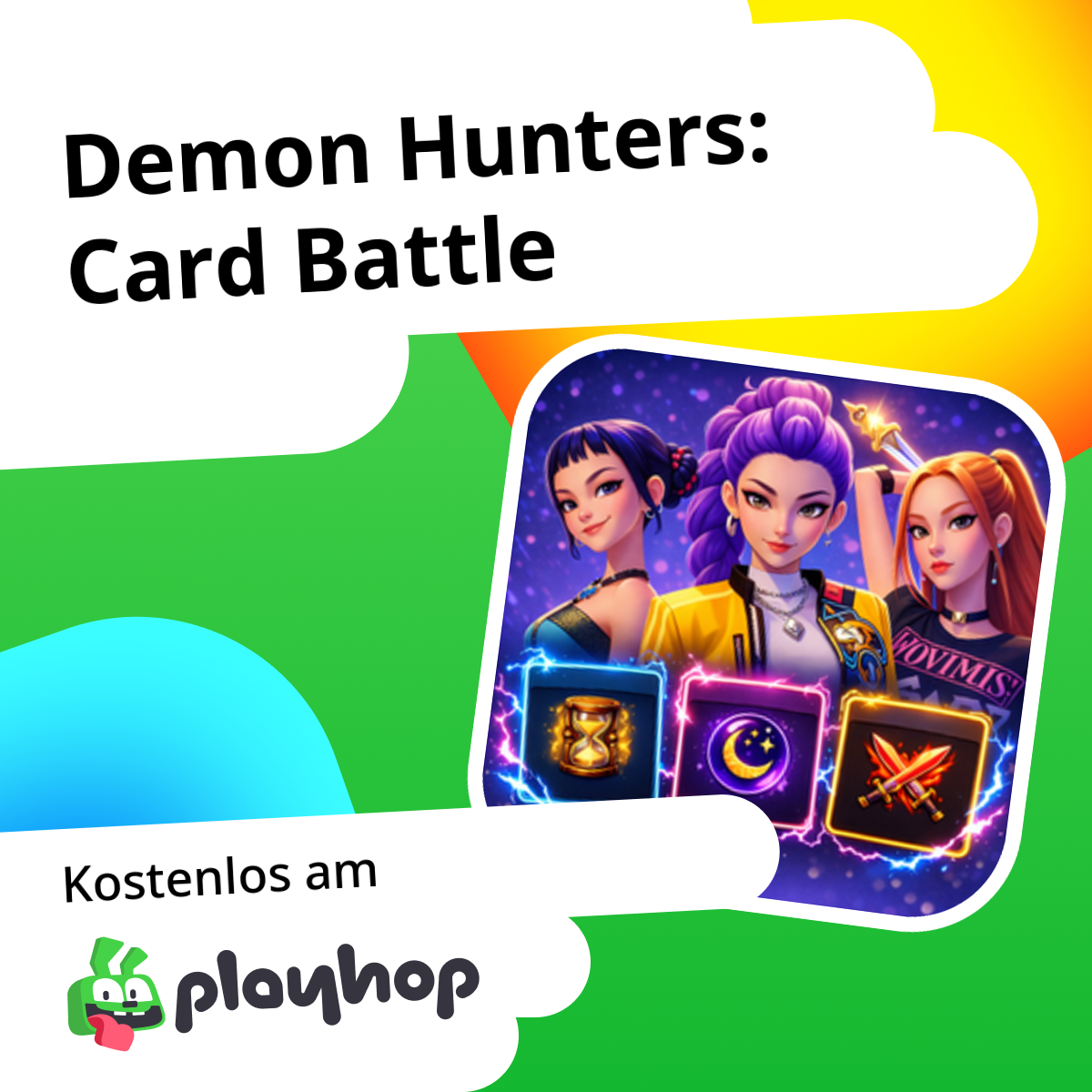 Demon Hunters: Card Battle: Kostenlos online spielen auf Playhop