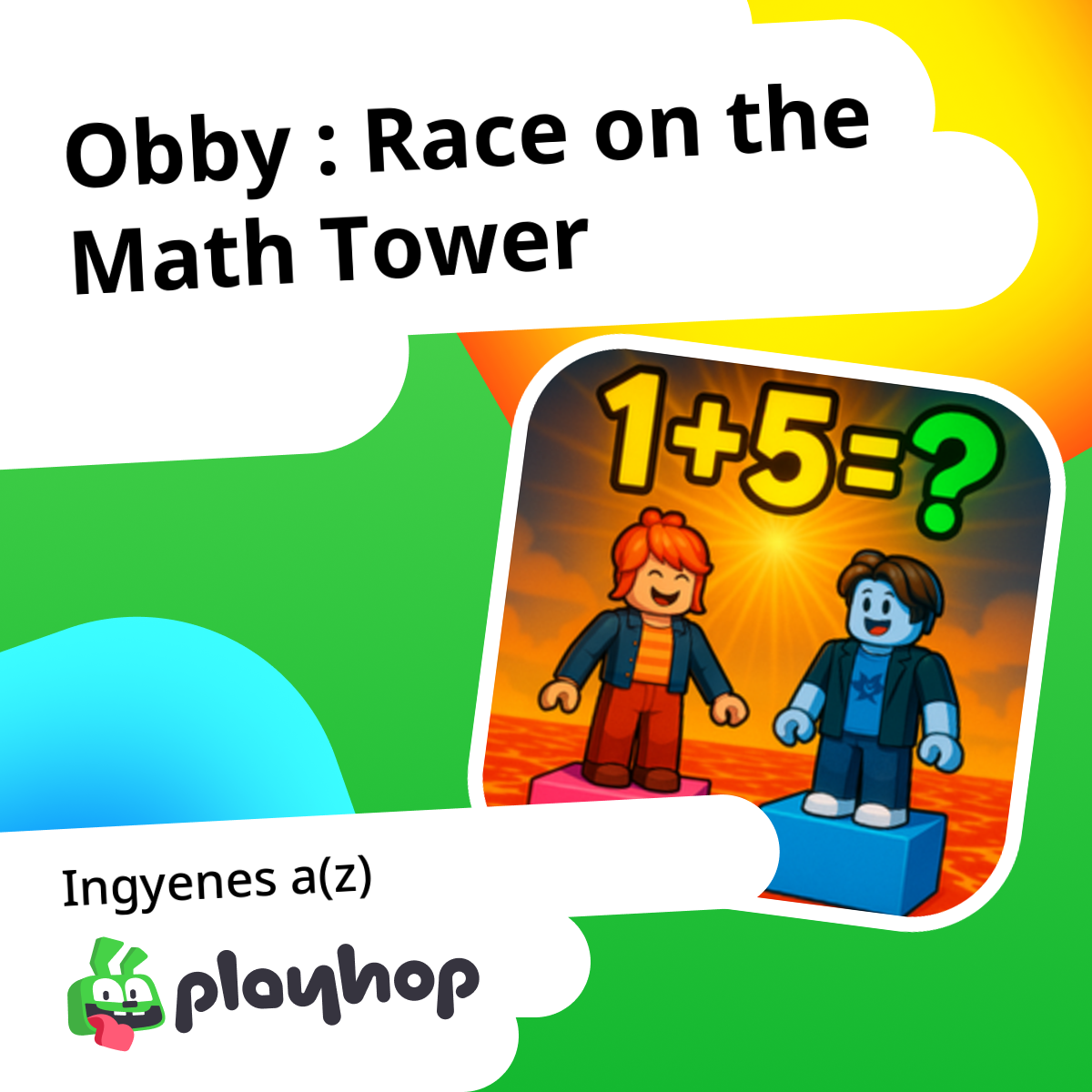 Obby : Race on the Math Tower (által AltTab3000Group): Játssz Ingyen ...
