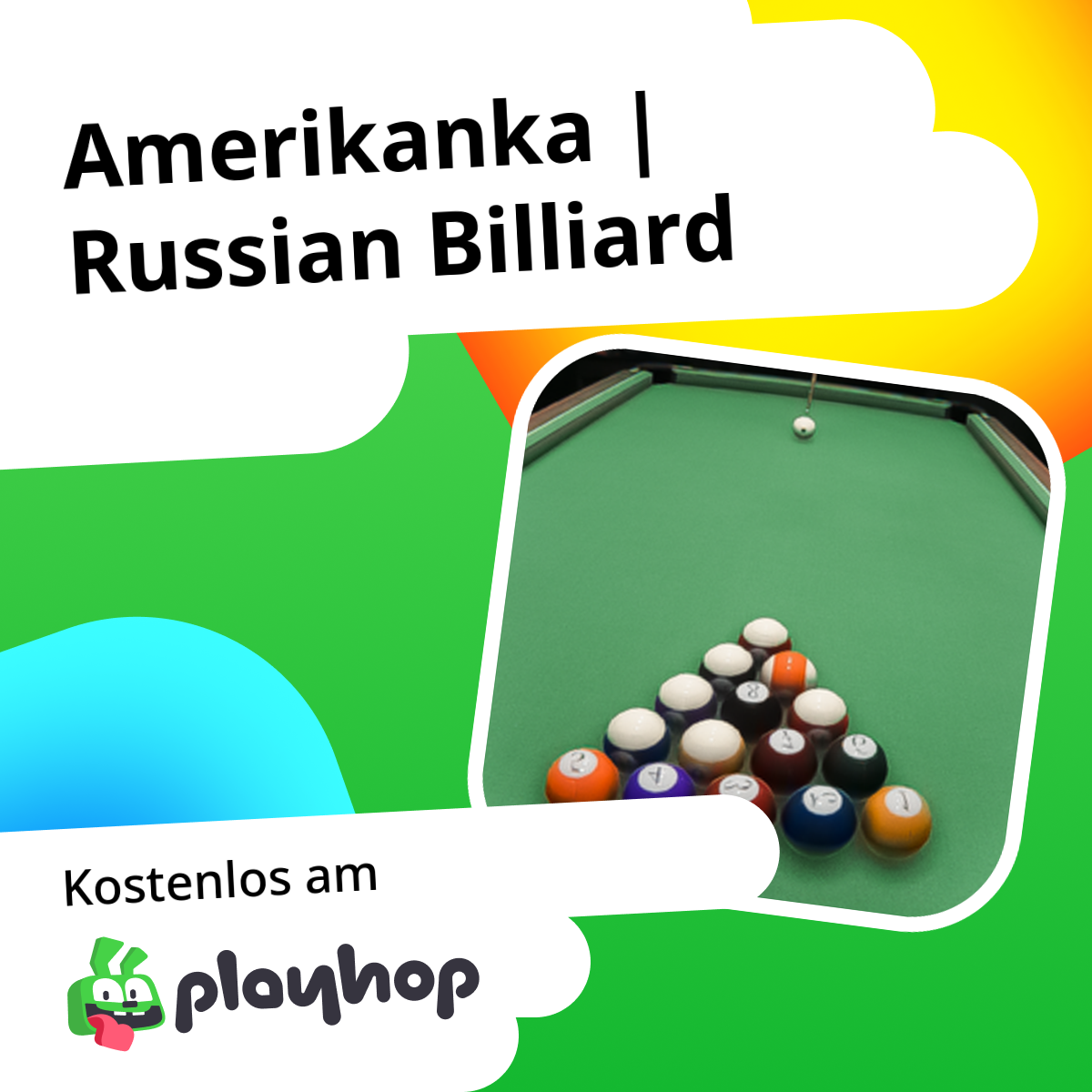 Amerikanka | Russian Billiard: Kostenlos online spielen auf Playhop