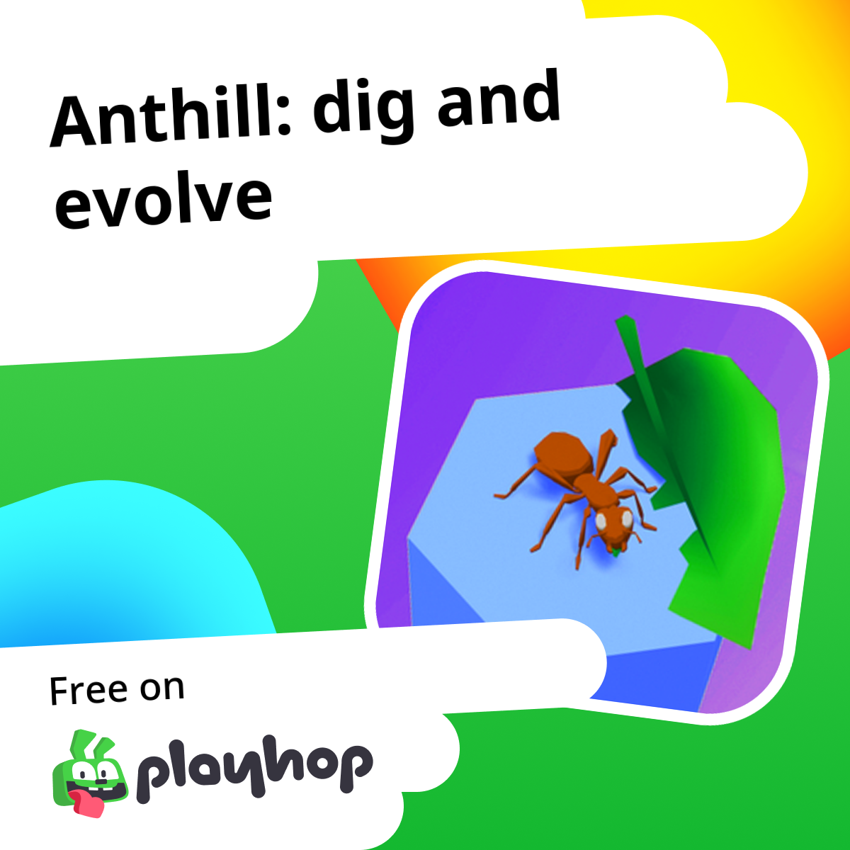 Anthill: dig and evolve (by YellowSquad): Play Online For Free On Playhop