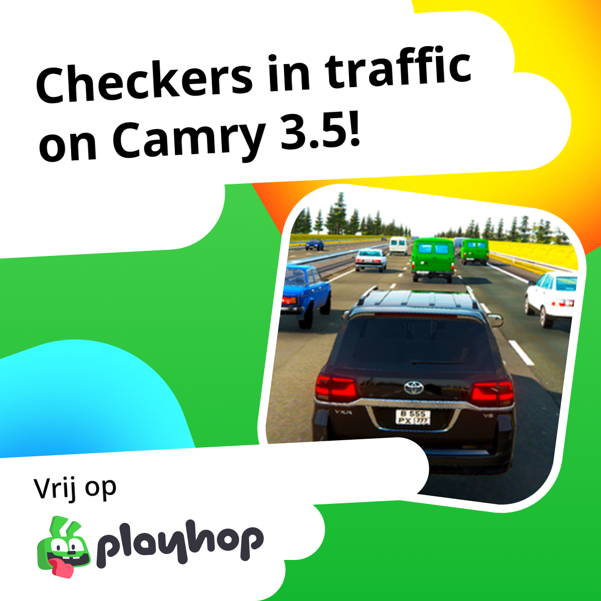 Checkers in traffic on Camry 3.5! (van XXLGameDev): speel gratis online ...