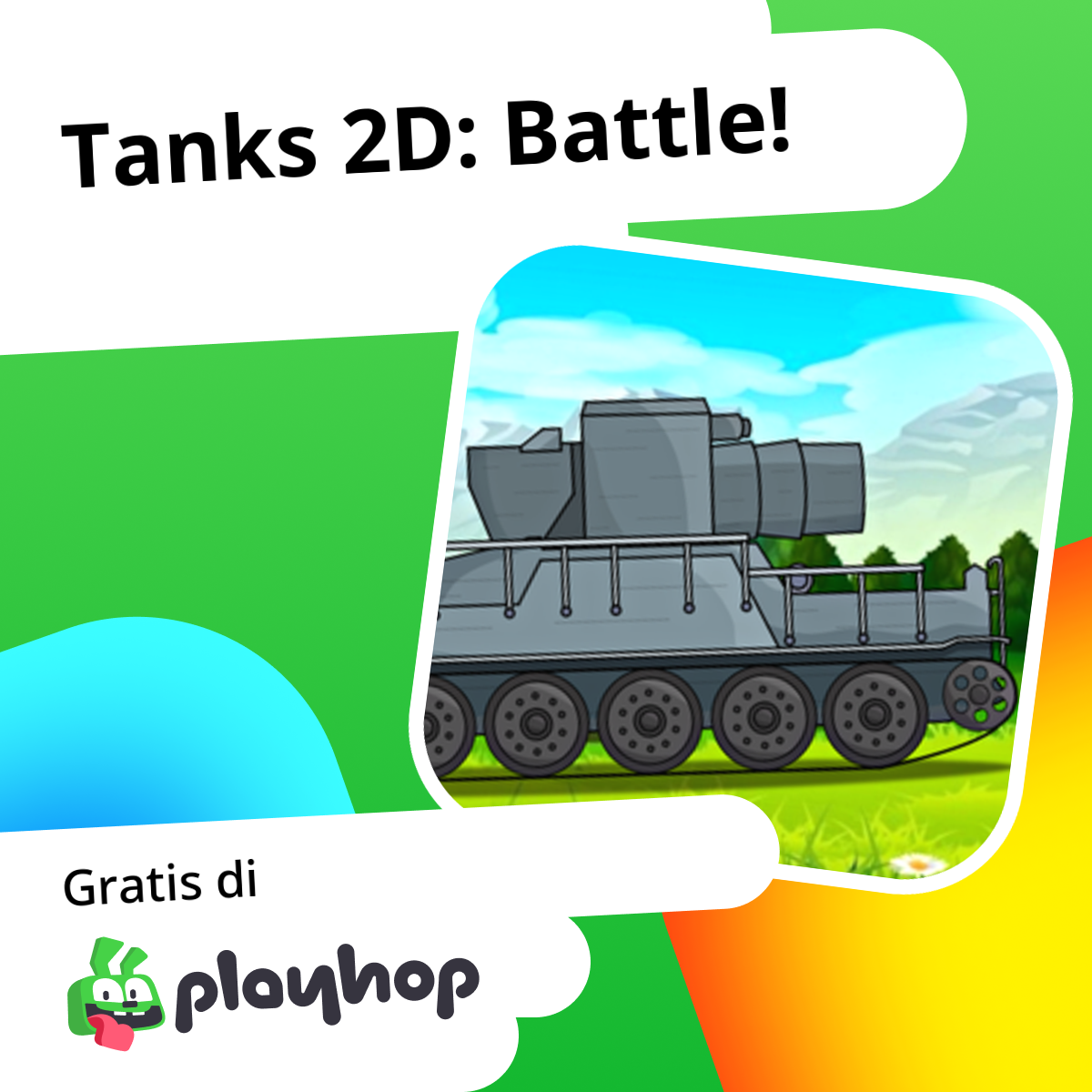 Tanks 2D: Battle! (oleh RAFF STUDIO): Mainkan Online Secara Gratis Di ...