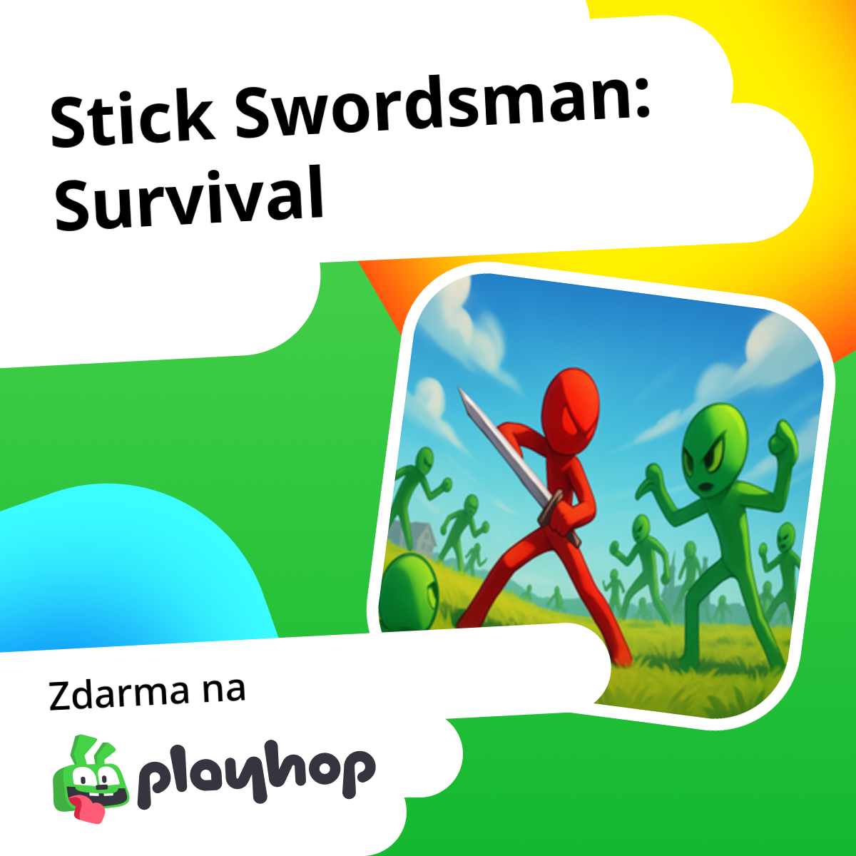 Stick Swordsman: Survival (od gameasyaga): Hrajte online zdarma na Playhop