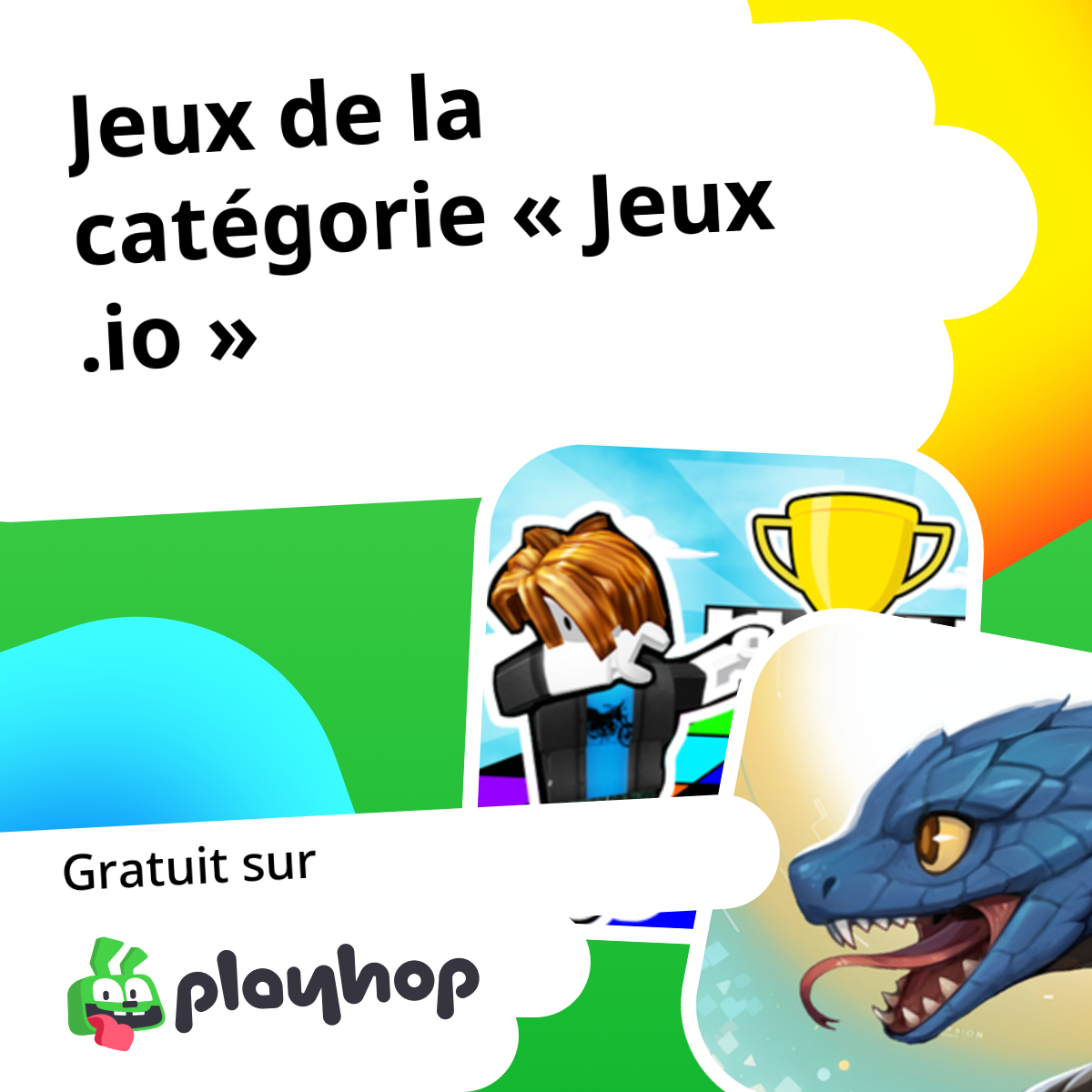 Jeux. io En Ligne: Jouez Gratuitement Sur Playhop
