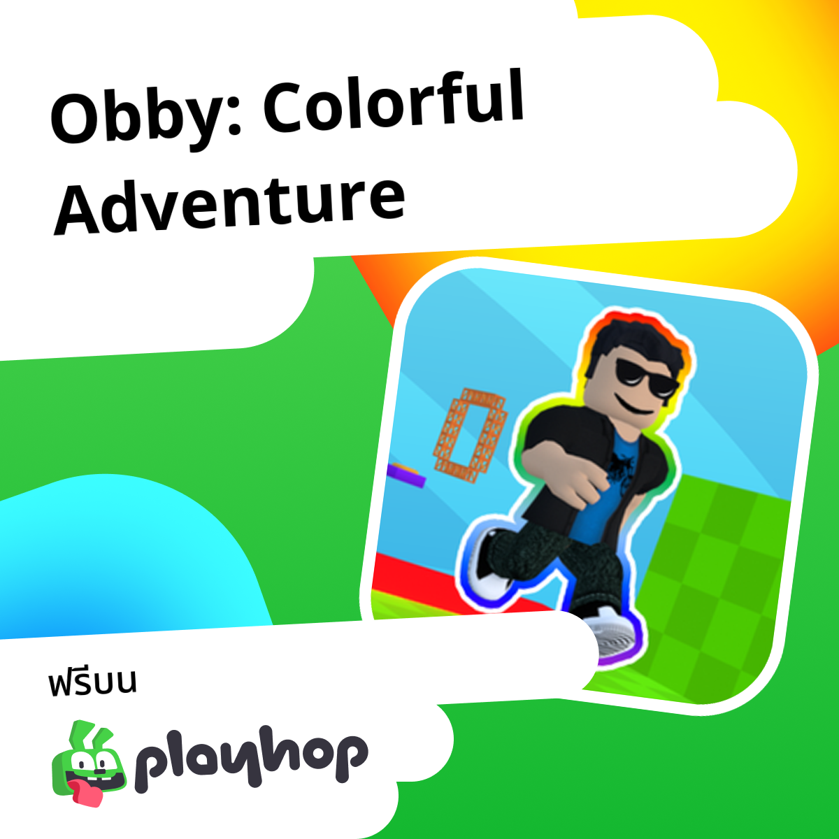 Obby: Colorful Adventure (โดย IGnite):เล่นออนไลน์ฟรีบน Playhop