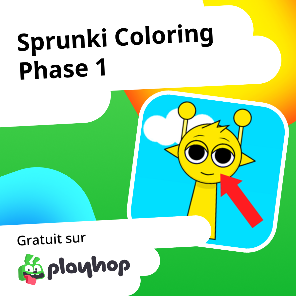 Sprunki Coloring Phase 1: Jouez en ligne gratuitement sur Playhop