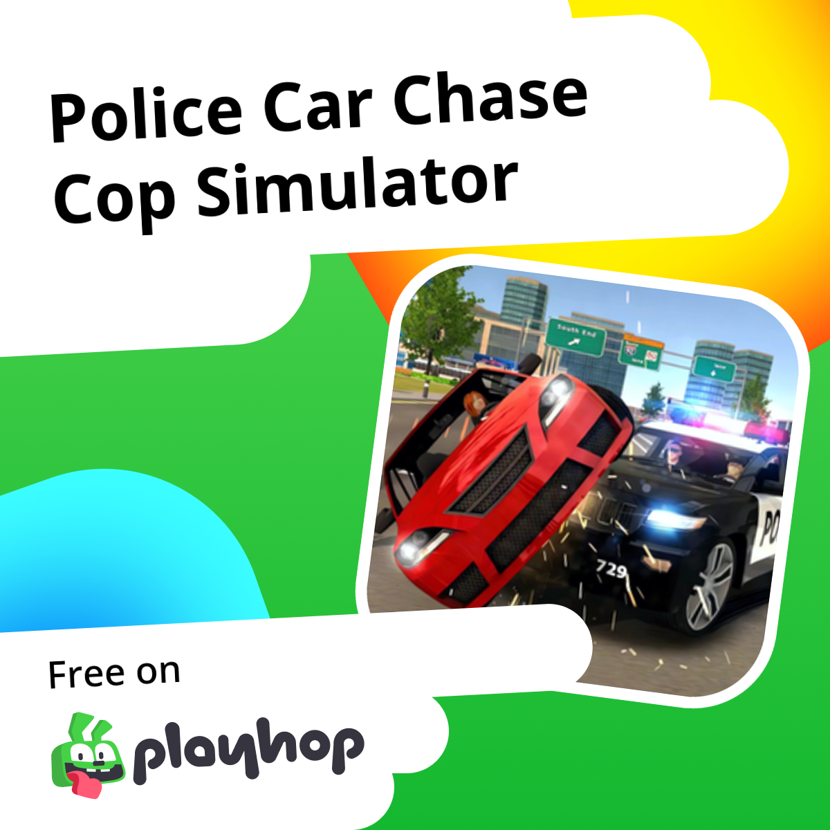 Police Car Chase Cop Simulator (by TaburetkaGames): Play Online For Free On Playhop