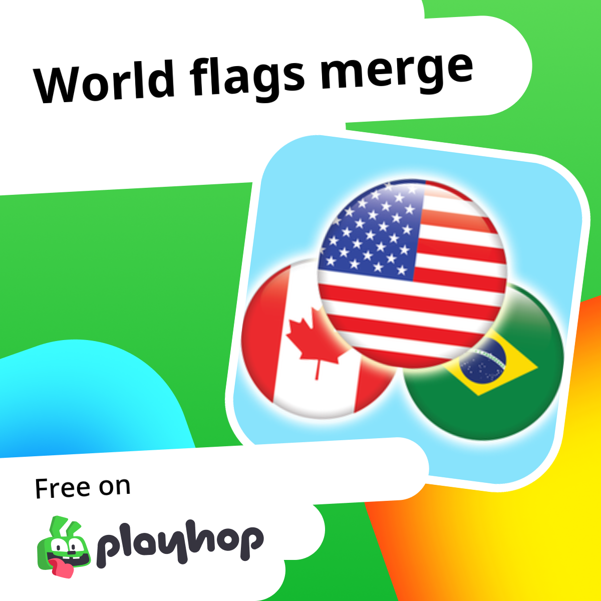 World flags merge (by Guate): Play Online For Free On Playhop