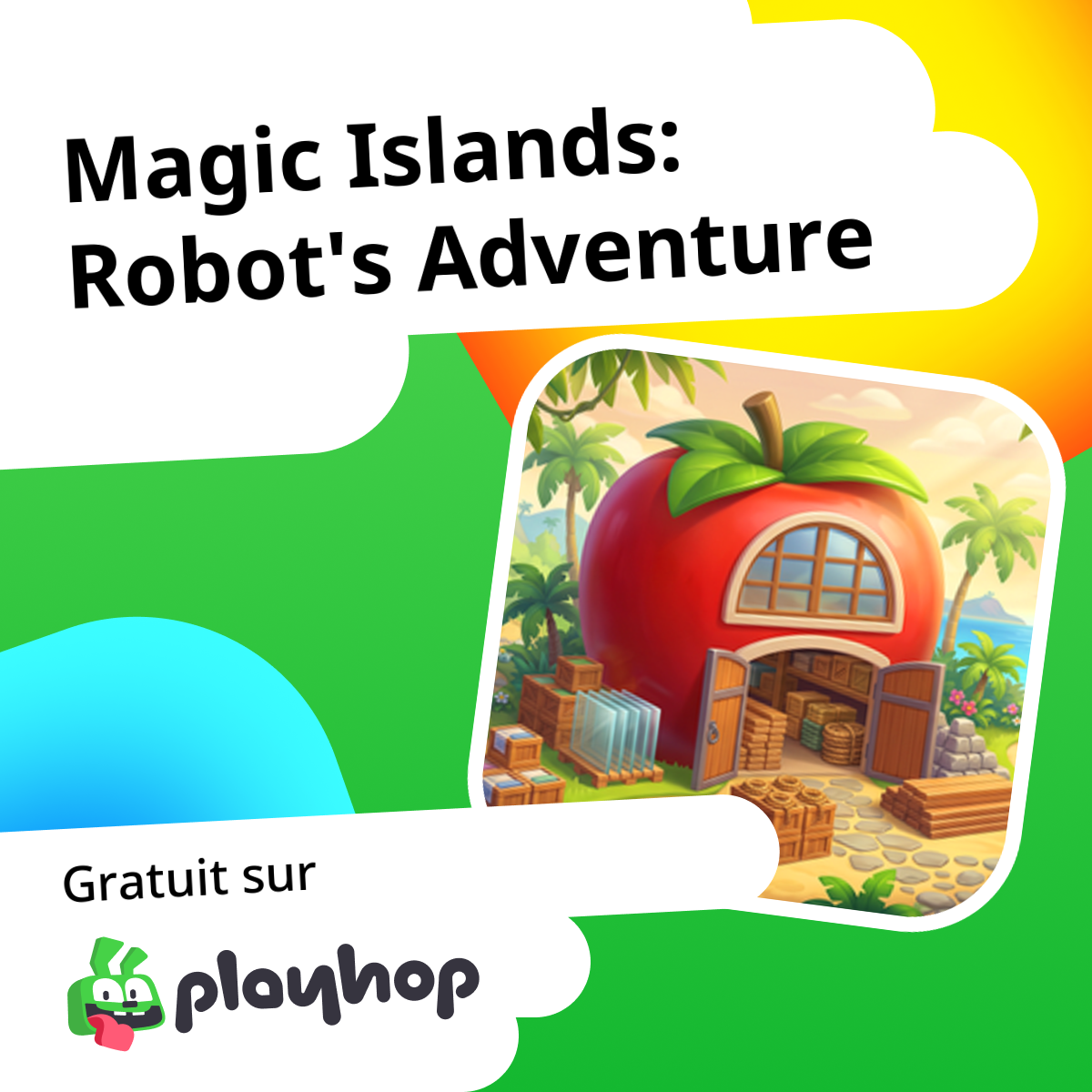 Magic Islands: Robot's Adventure: Jouez en ligne gratuitement sur Playhop