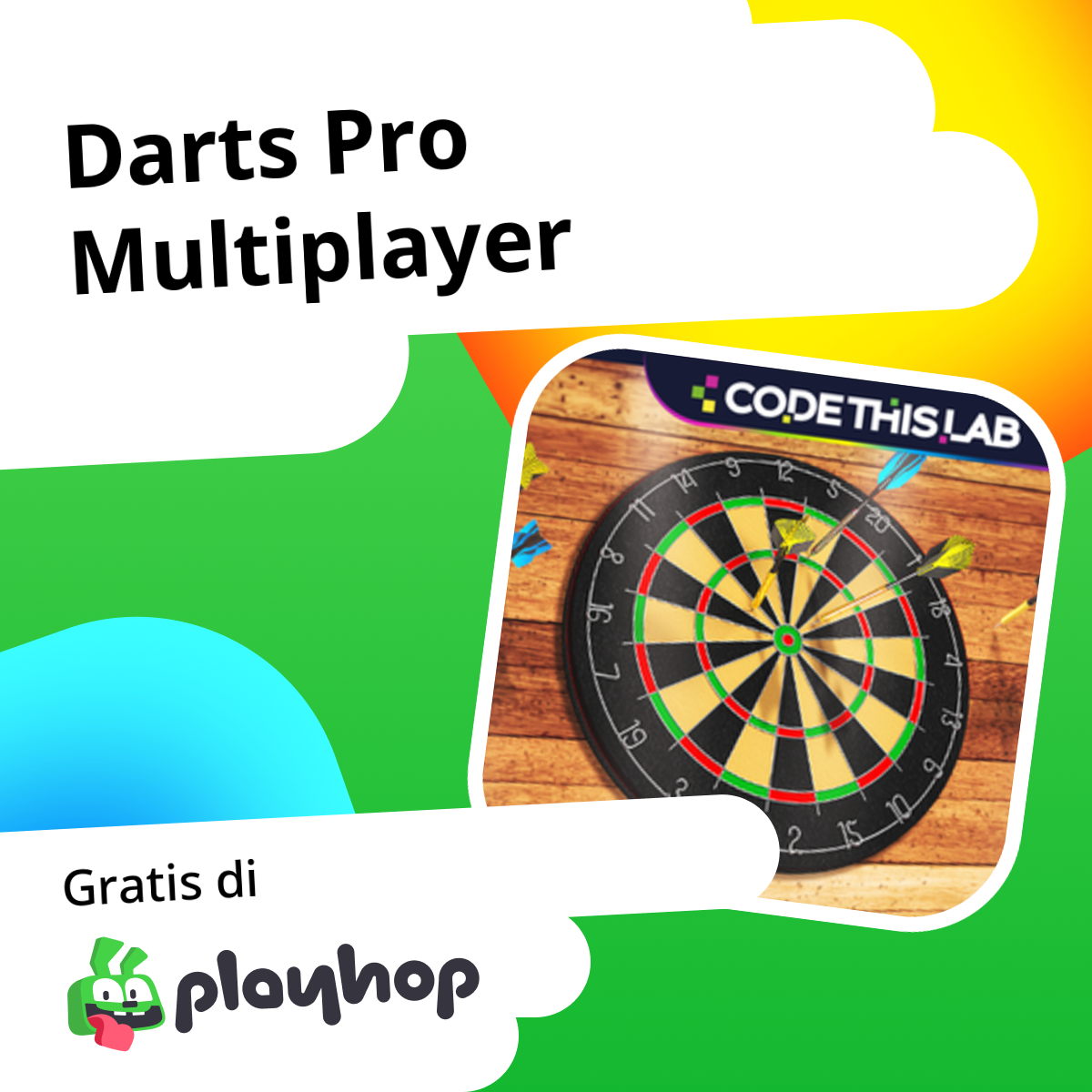 Darts Pro Multiplayer (oleh CodeThisLab): Mainkan Online Secara Gratis Di Playhop