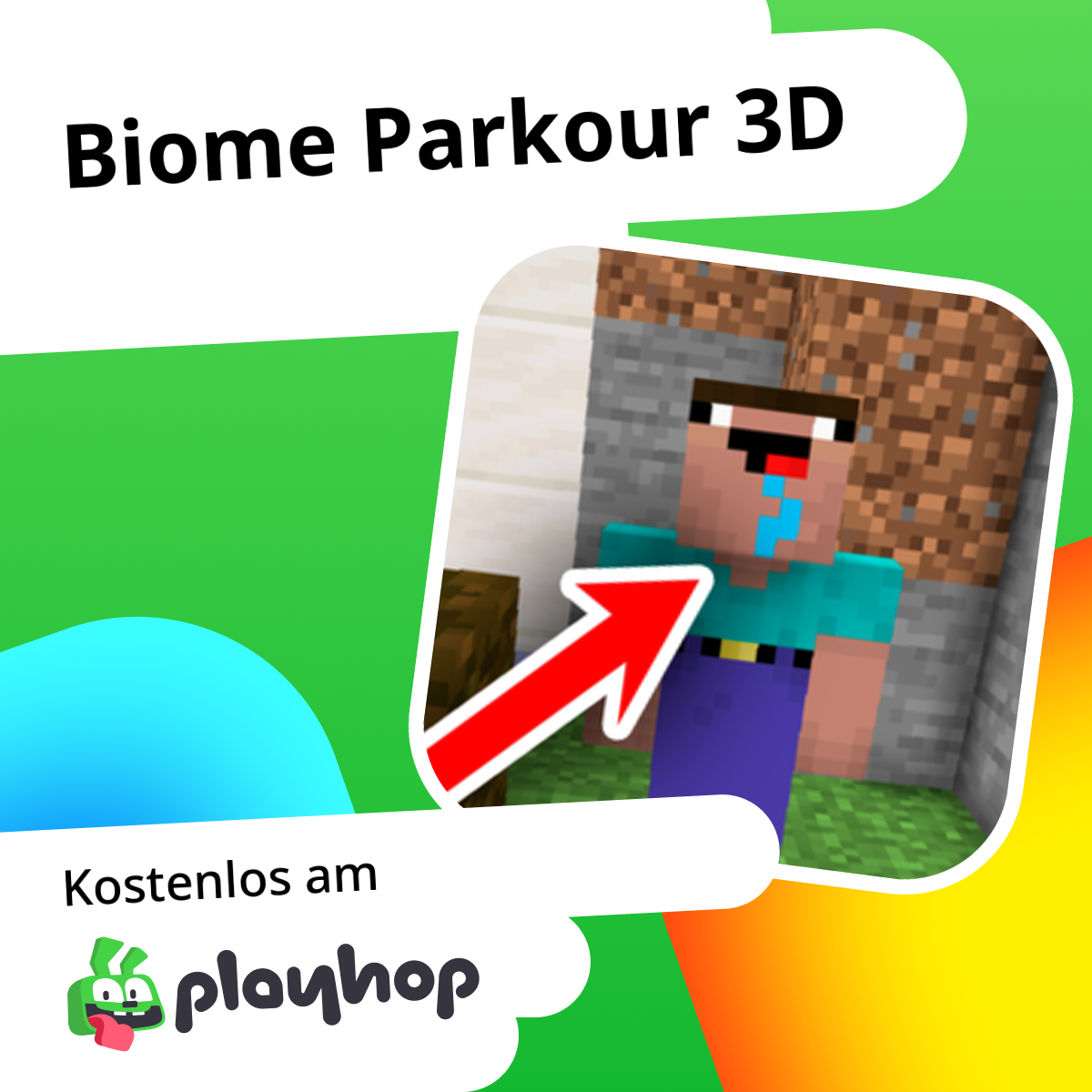 Biome Parkour 3D: Kostenlos online spielen auf Playhop