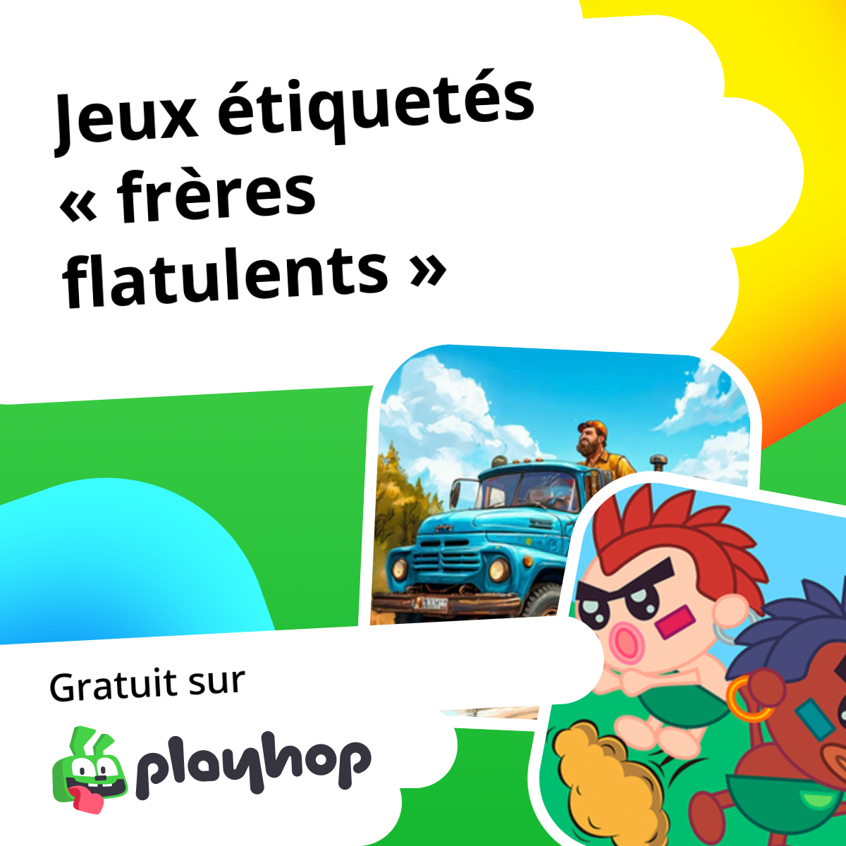 Jeux frères flatulents En Ligne 👬 Jouer Gratuitement sur Playhop